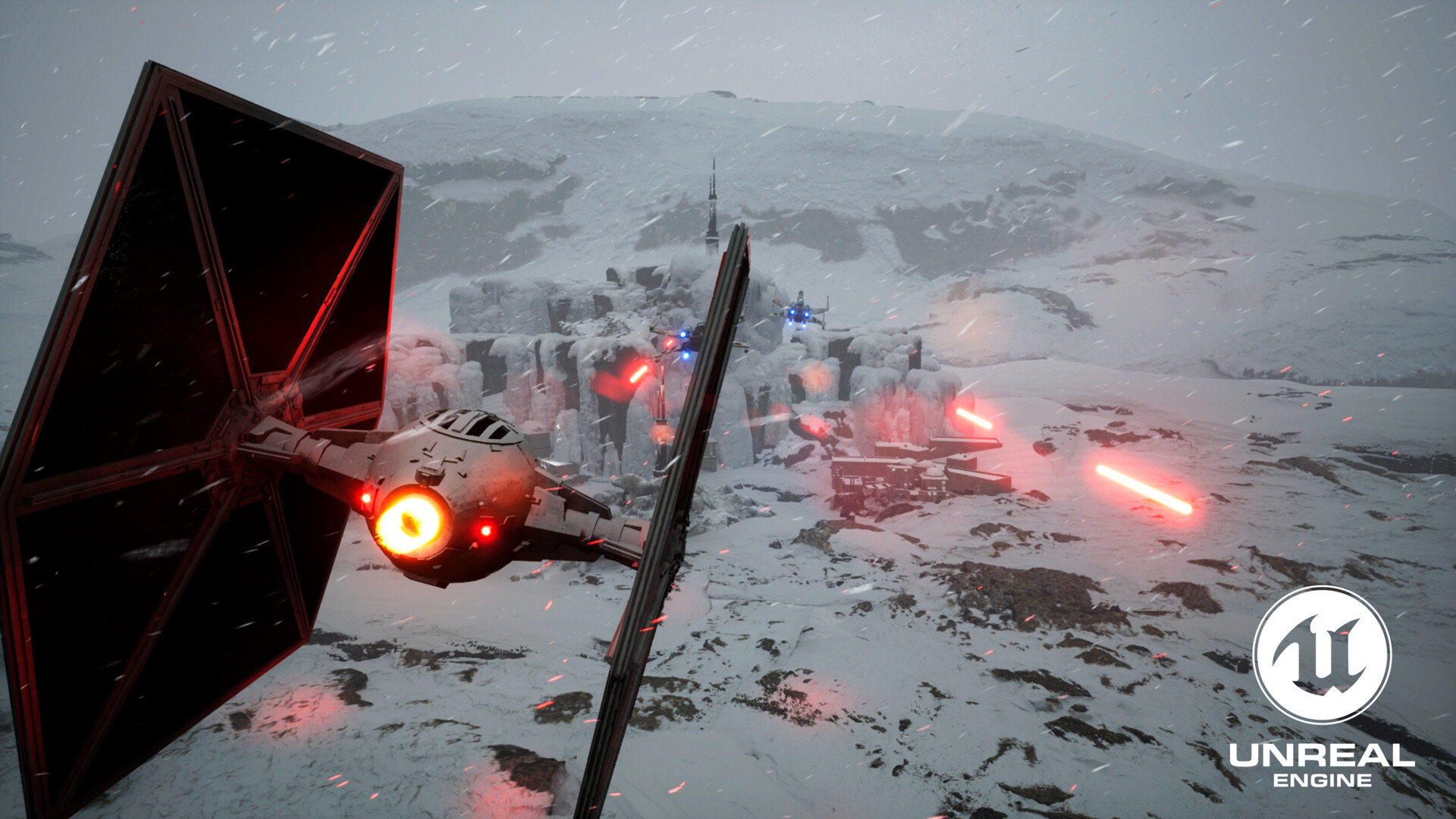 ArtStation - Star Wars Snow Environment Unreal Engine 5