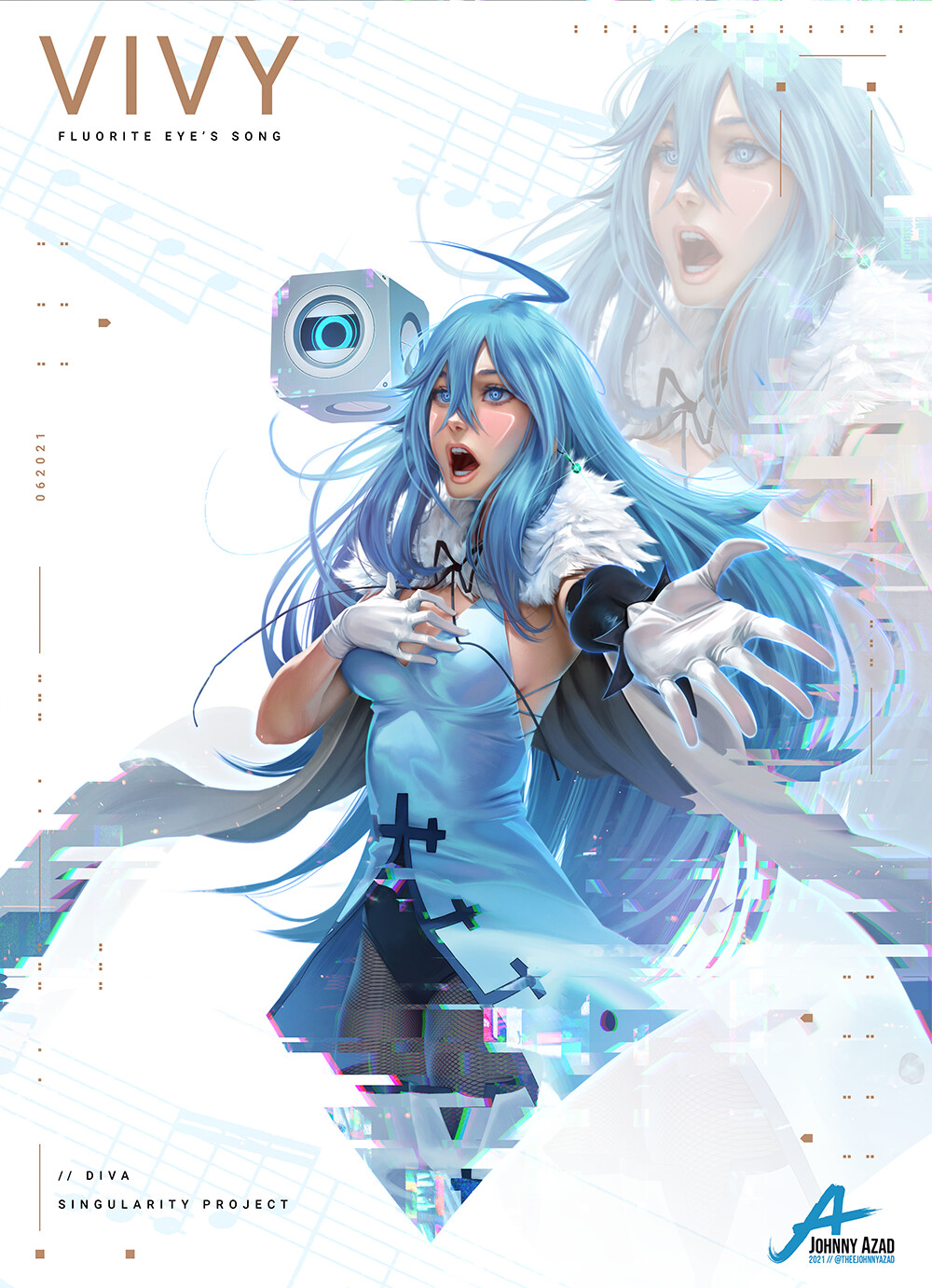 Artstation Fluorite Eye S Song Vivy Fanart