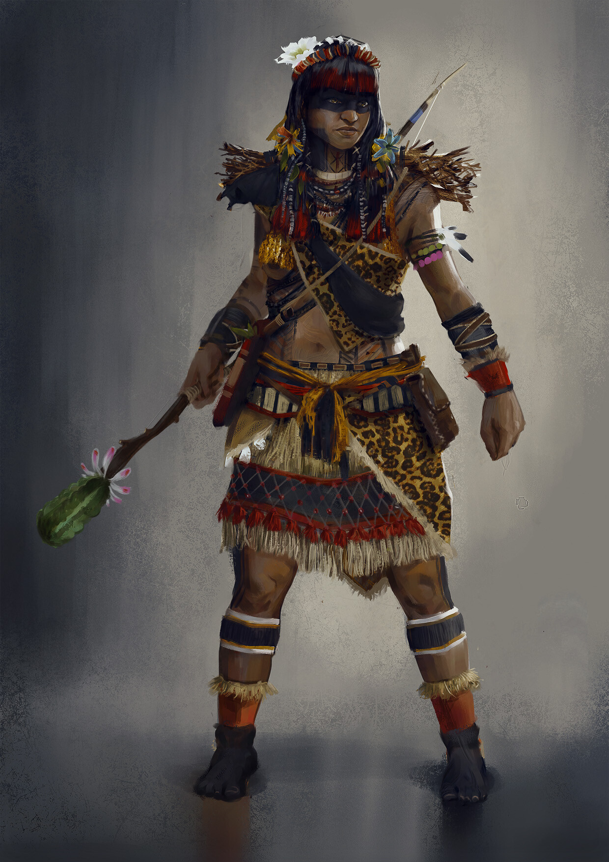 ArtStation - Indigenous Sorceress