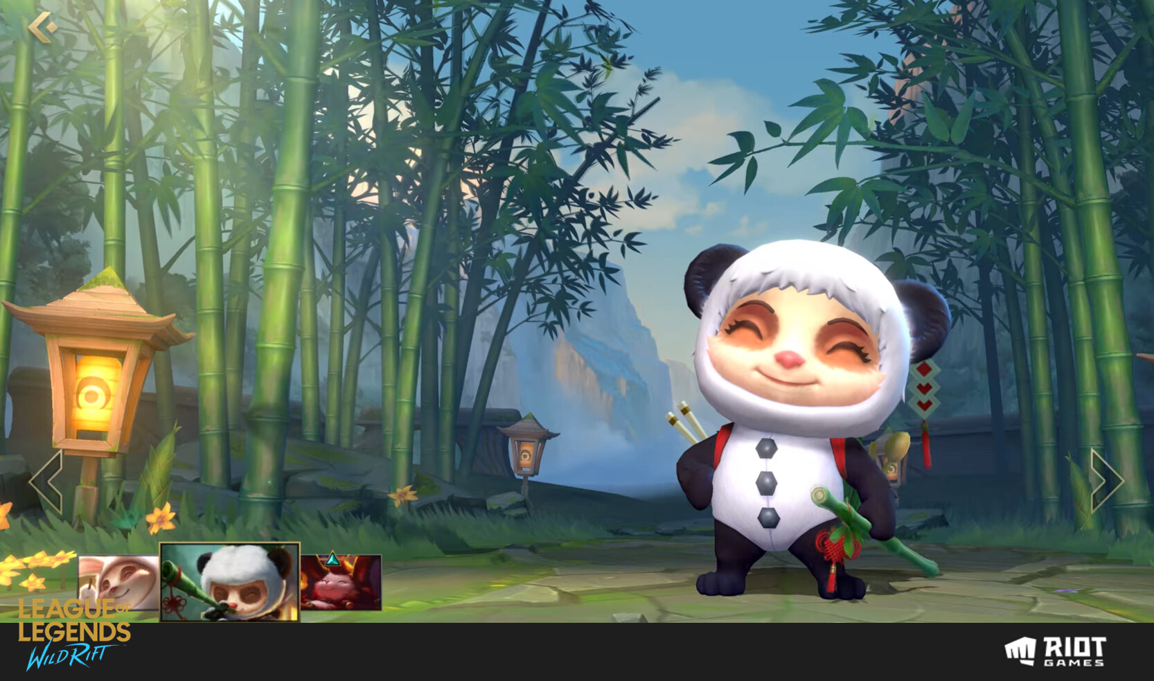 Max Cai - Panda Teemo Wild Rift Skin Turntable Animation