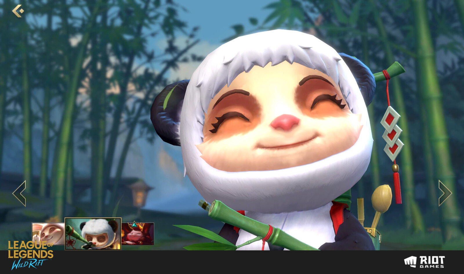 Max Cai - Panda Teemo Wild Rift Skin Turntable Animation