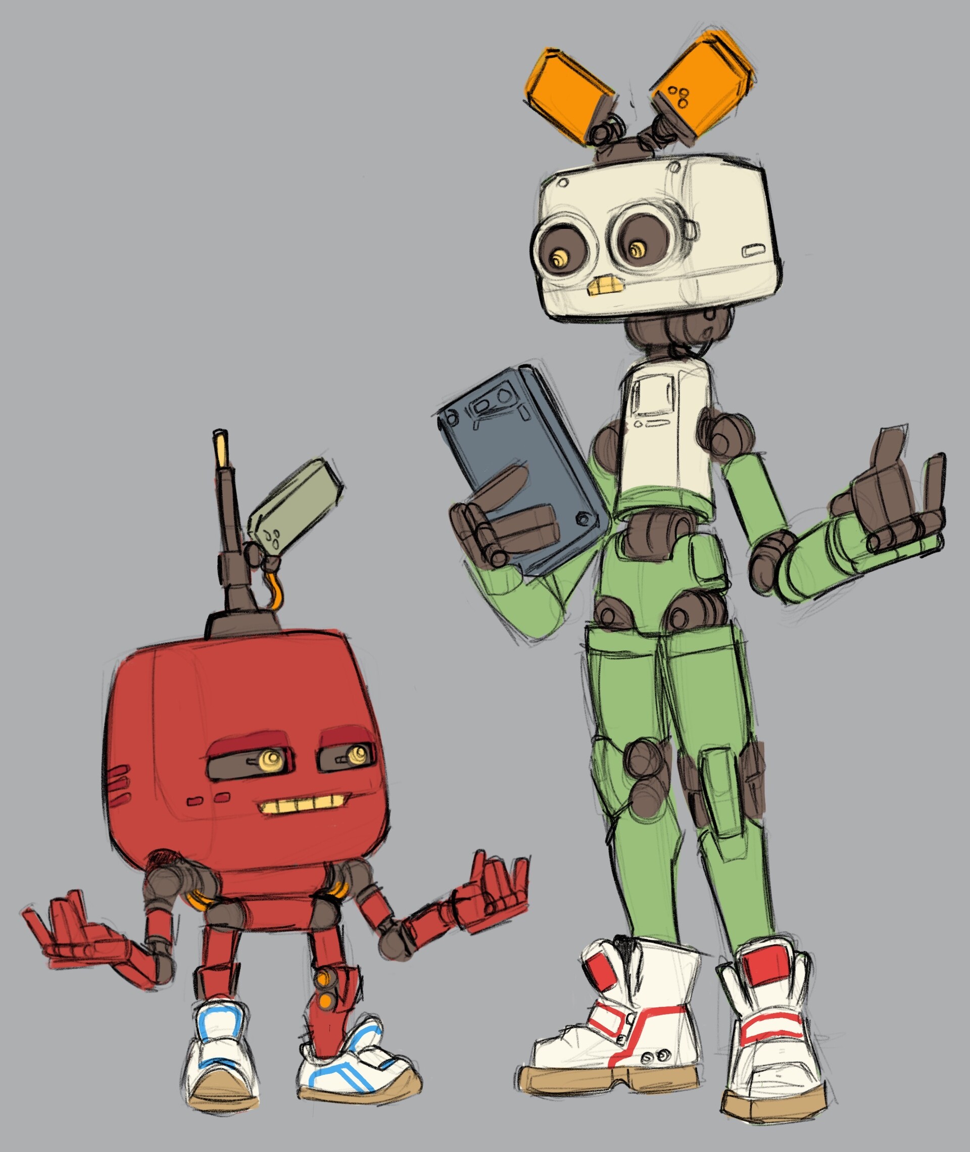 ArtStation - Just a pair of funny robots