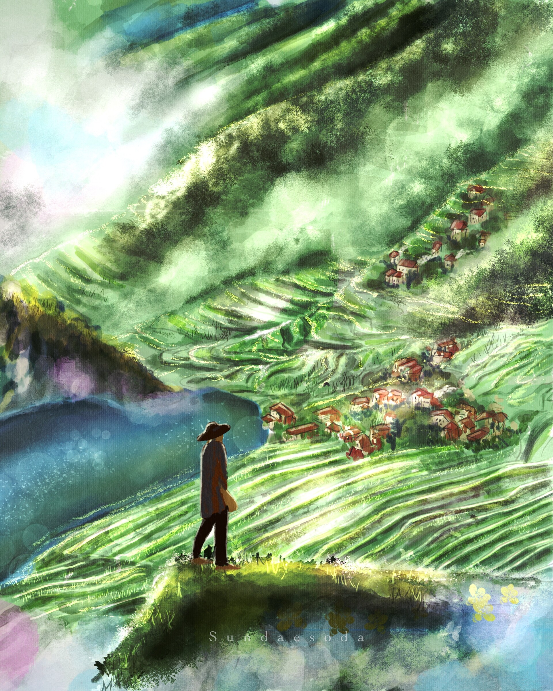 ArtStation - Banawe Rice Terraces