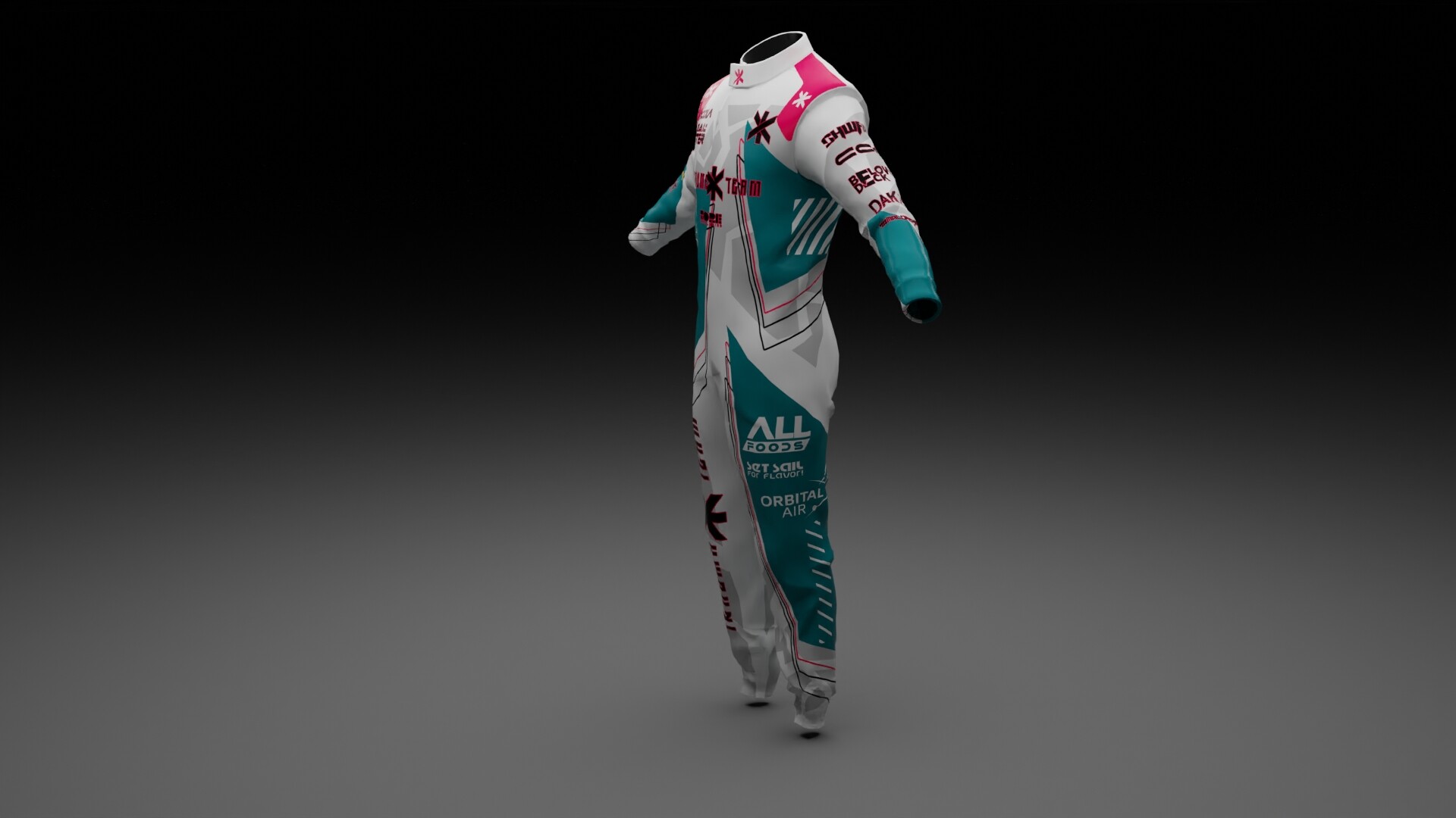 HONGWORKS Design - Cyberpunk 2077 Trauma Team Driver suit