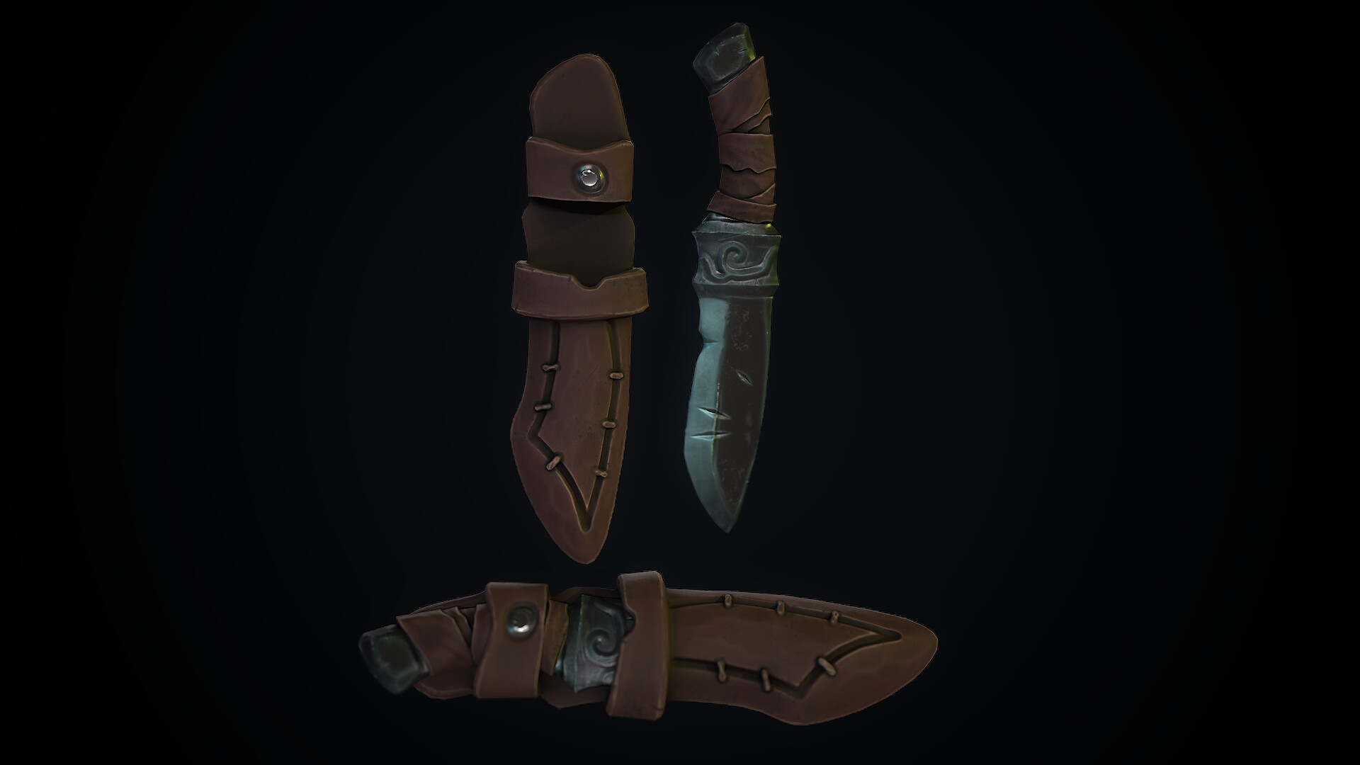 ArtStation - Stylized dagger