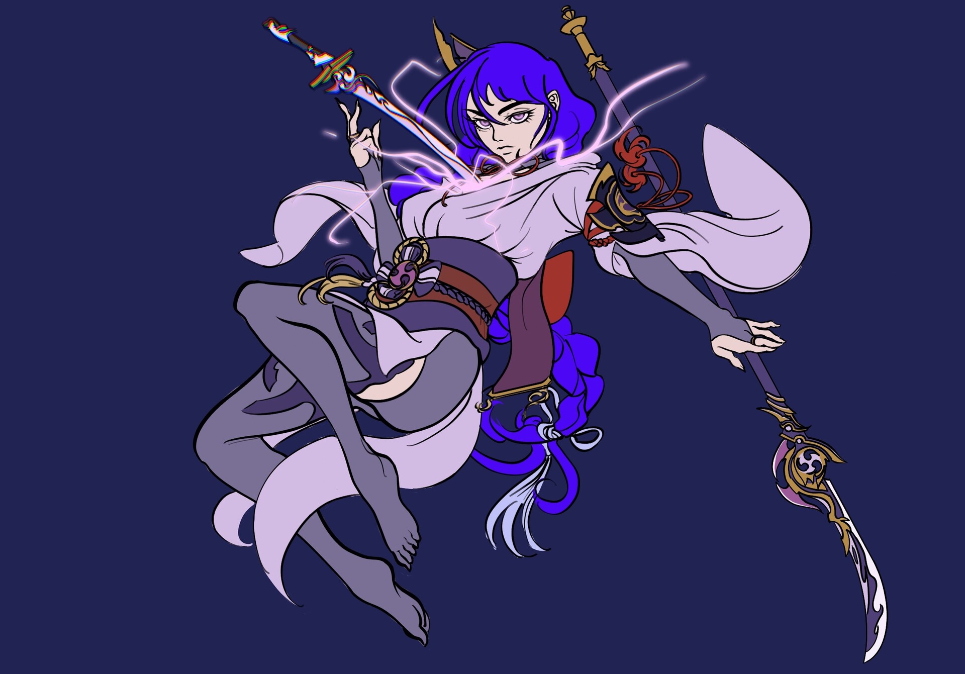 ArtStation - Genshin Impact riden shougen