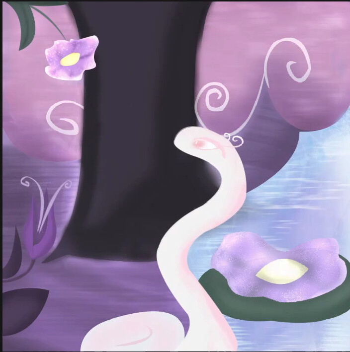 ArtStation - Flower snake lily