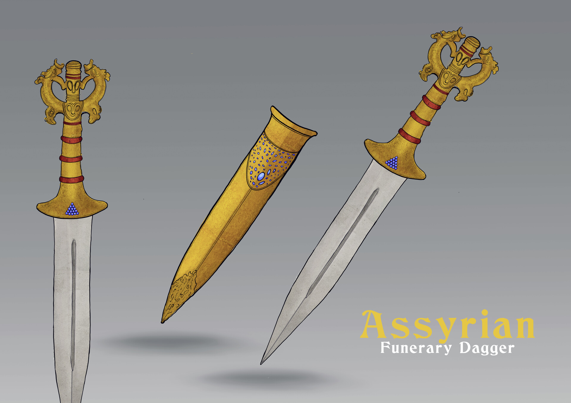 ArtStation - Golden Dagger