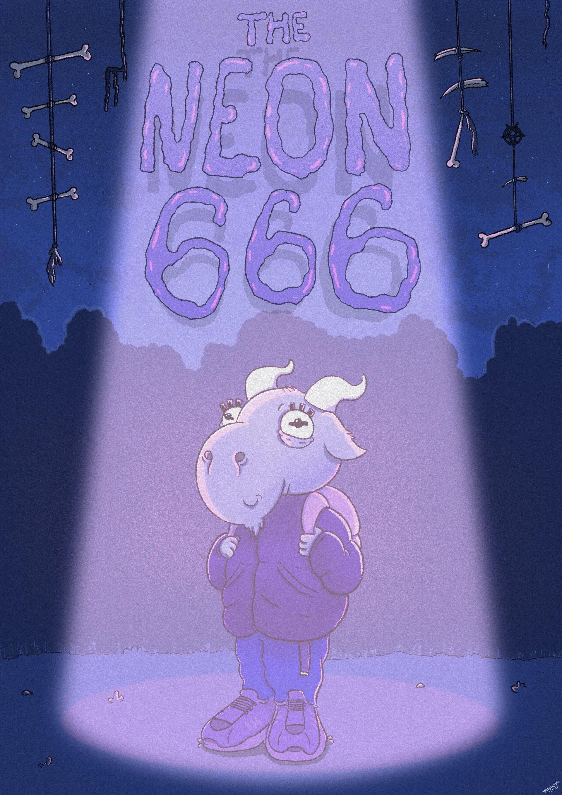 ArtStation - The 666 Neon