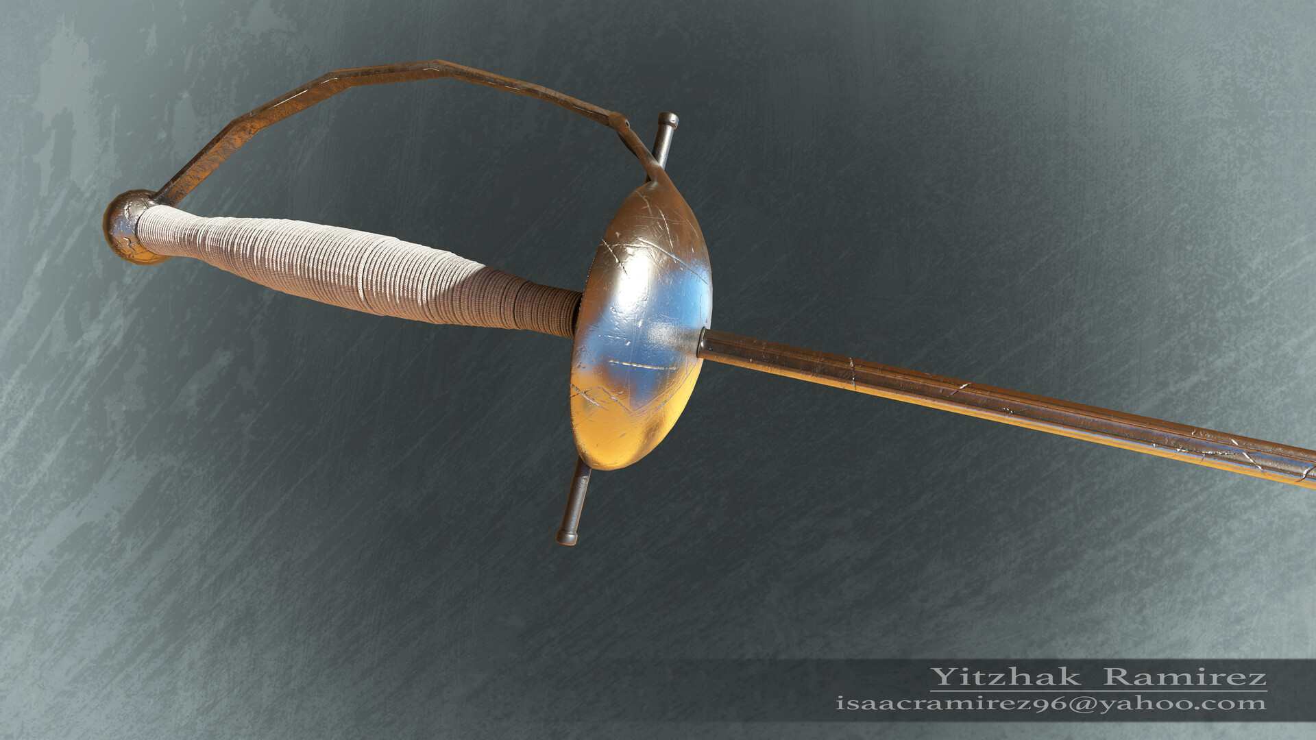 ArtStation - Two-Handed Rapier (Project Breakdown)