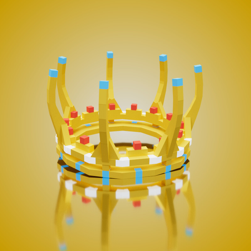 ArtStation - Crown - King Of The Games