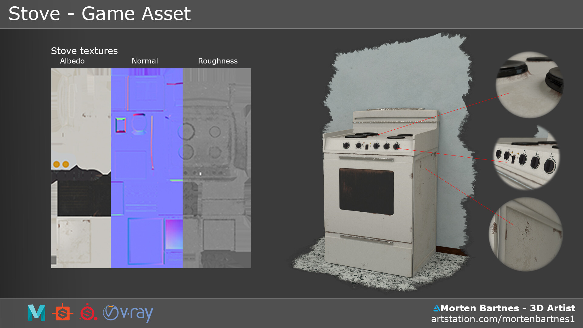 ArtStation - Stove - Prop