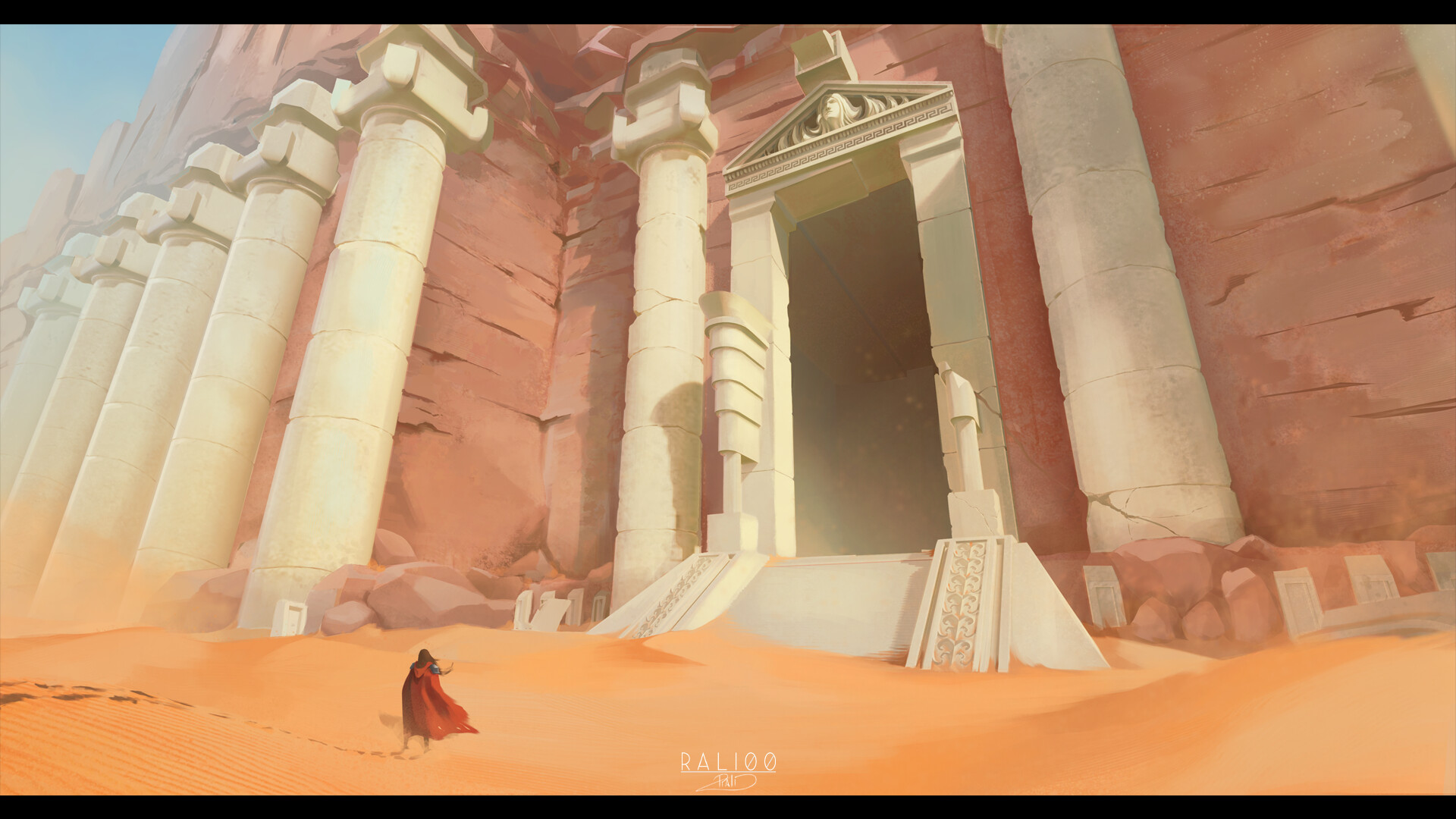 ArtStation - Desert Temple