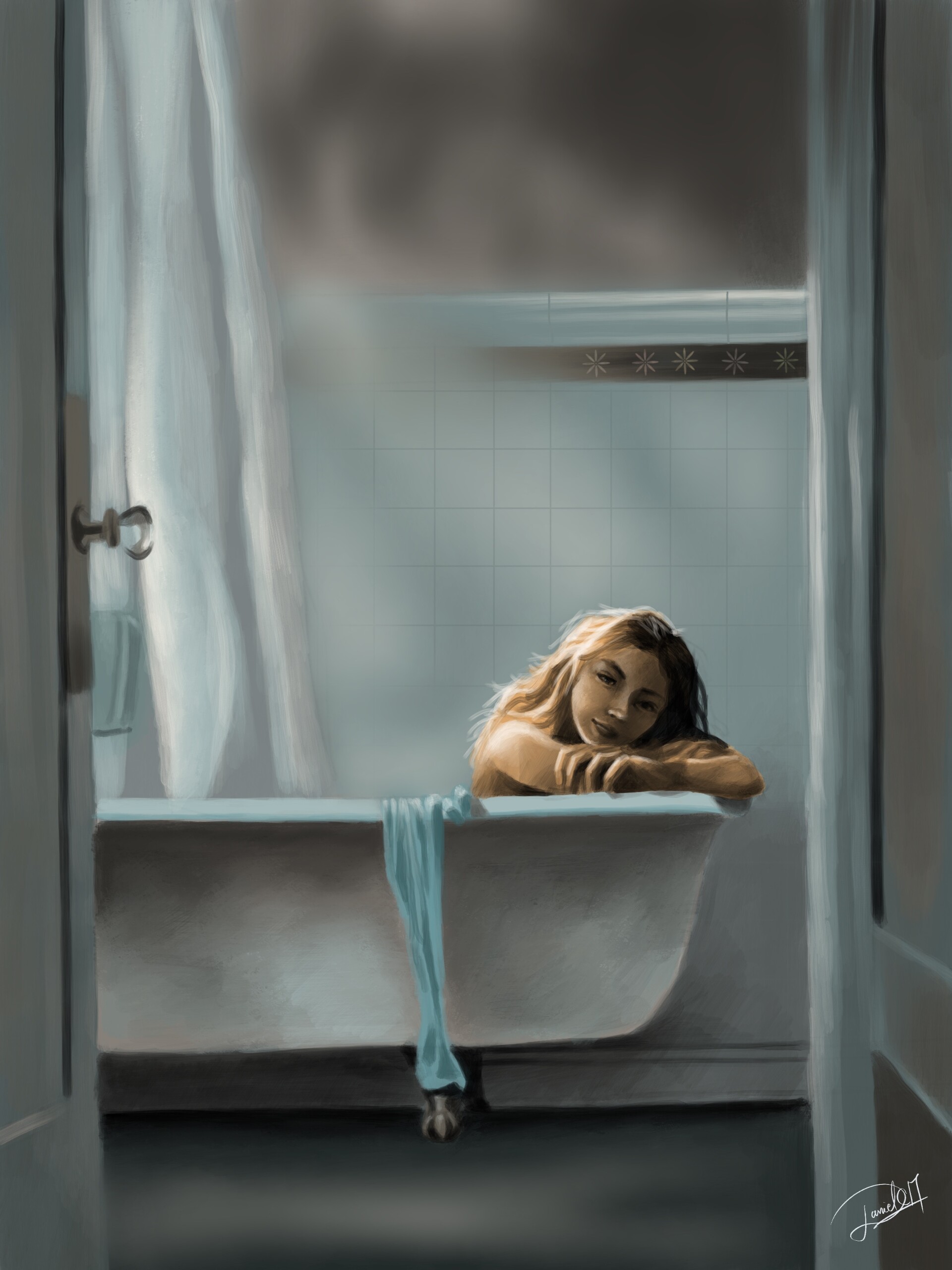 ArtStation - Bathing