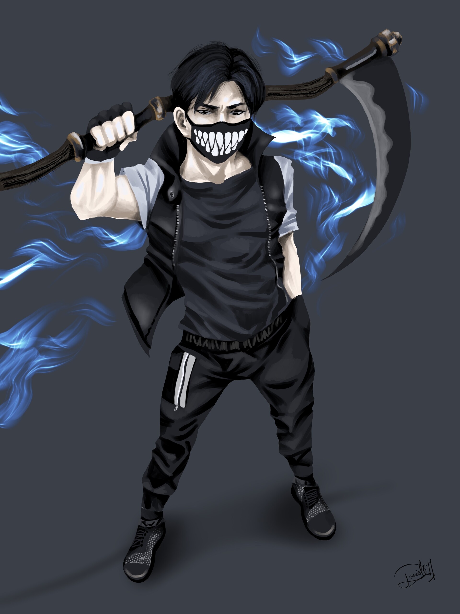 ArtStation - Blue Hunter