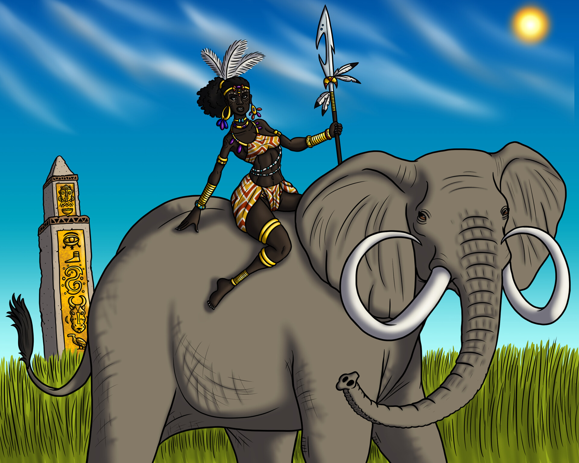 ArtStation - The Elephant Knight