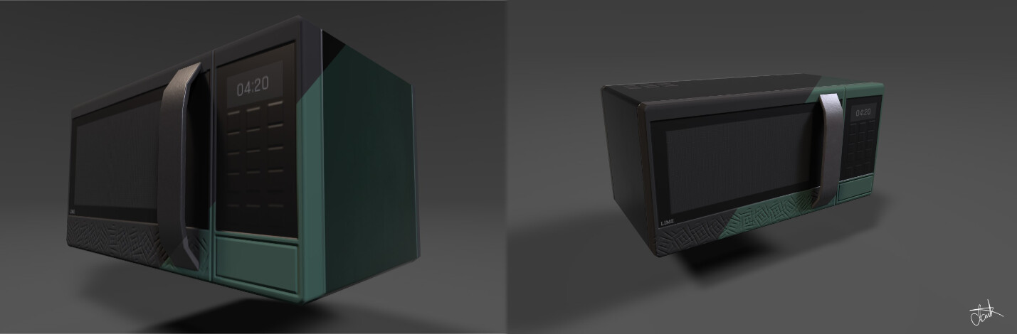 Clark Limer - Stylized Microwave