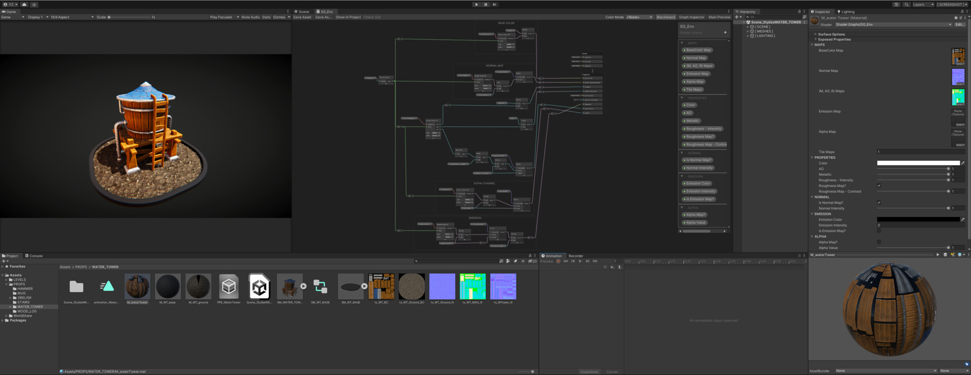 Fernando Zetter - Stylized Water Tank