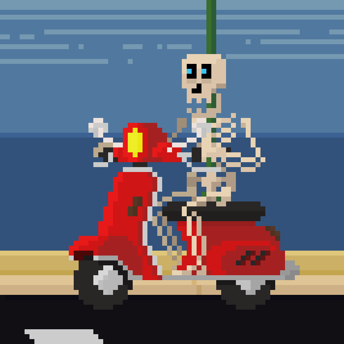 ACE Bennett - Doot - Spook'em Up - Production Art