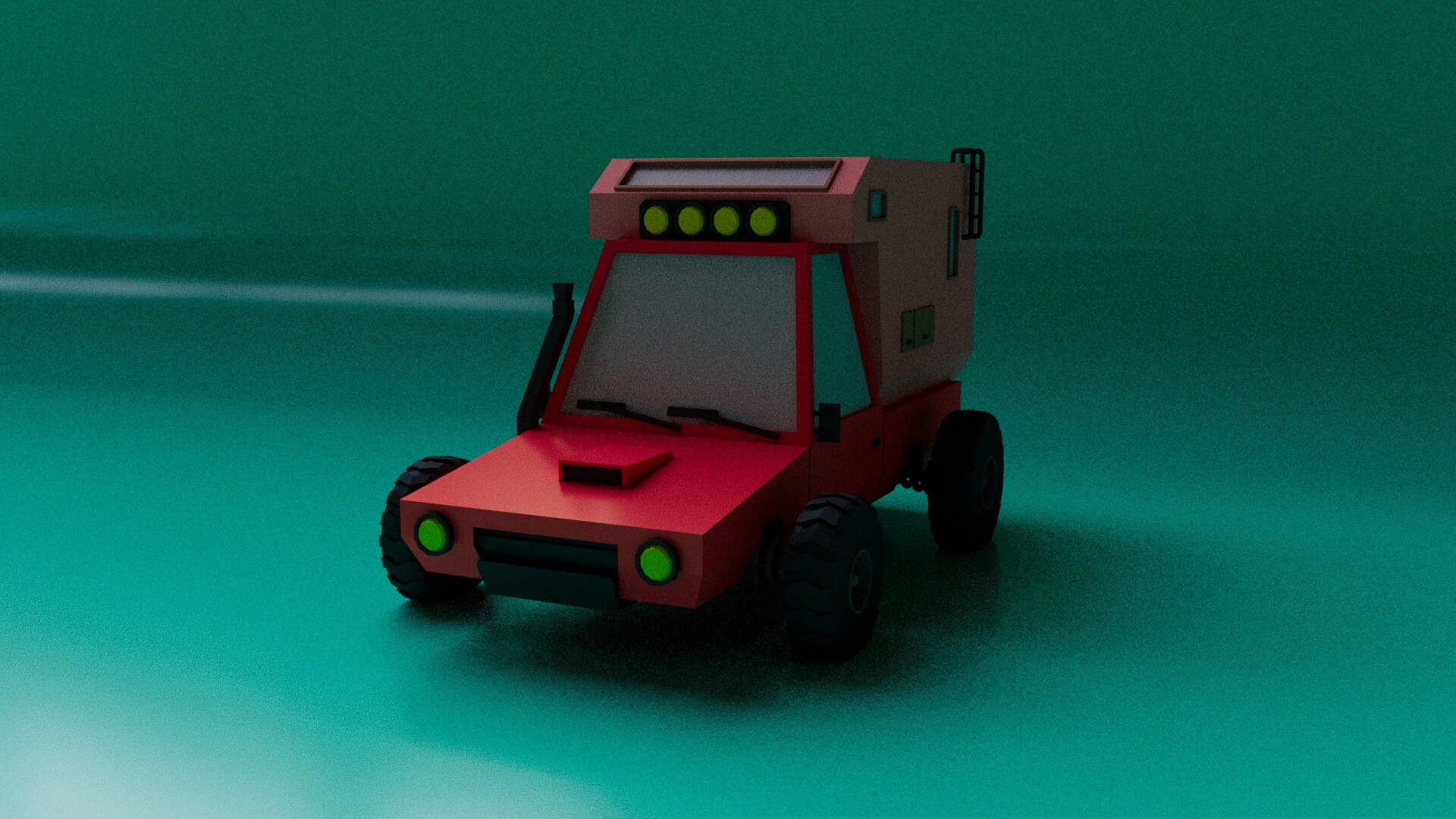 ArtStation - Low_poly_Car