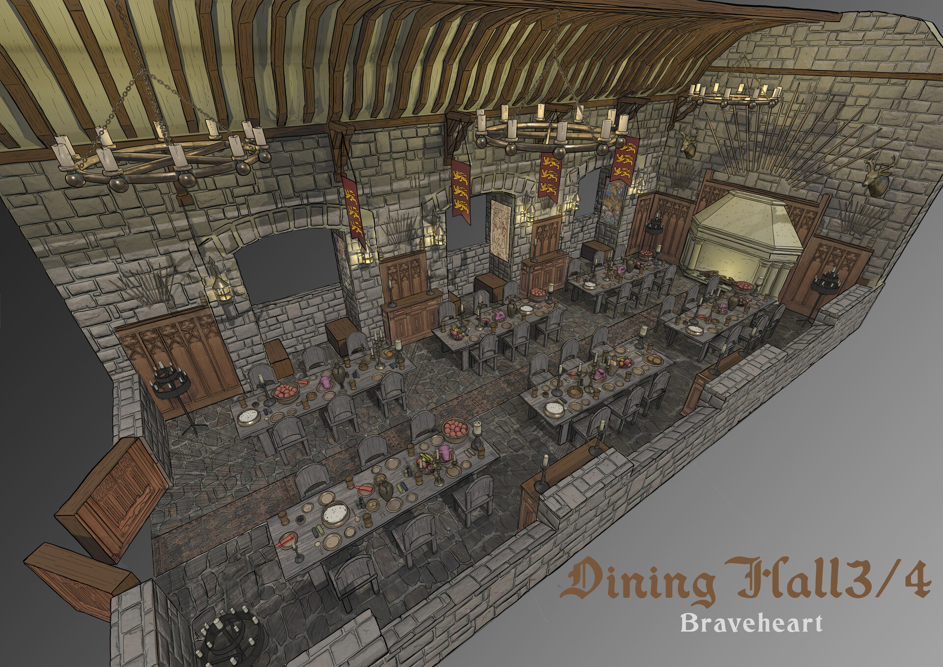 ArtStation - Dining Hall