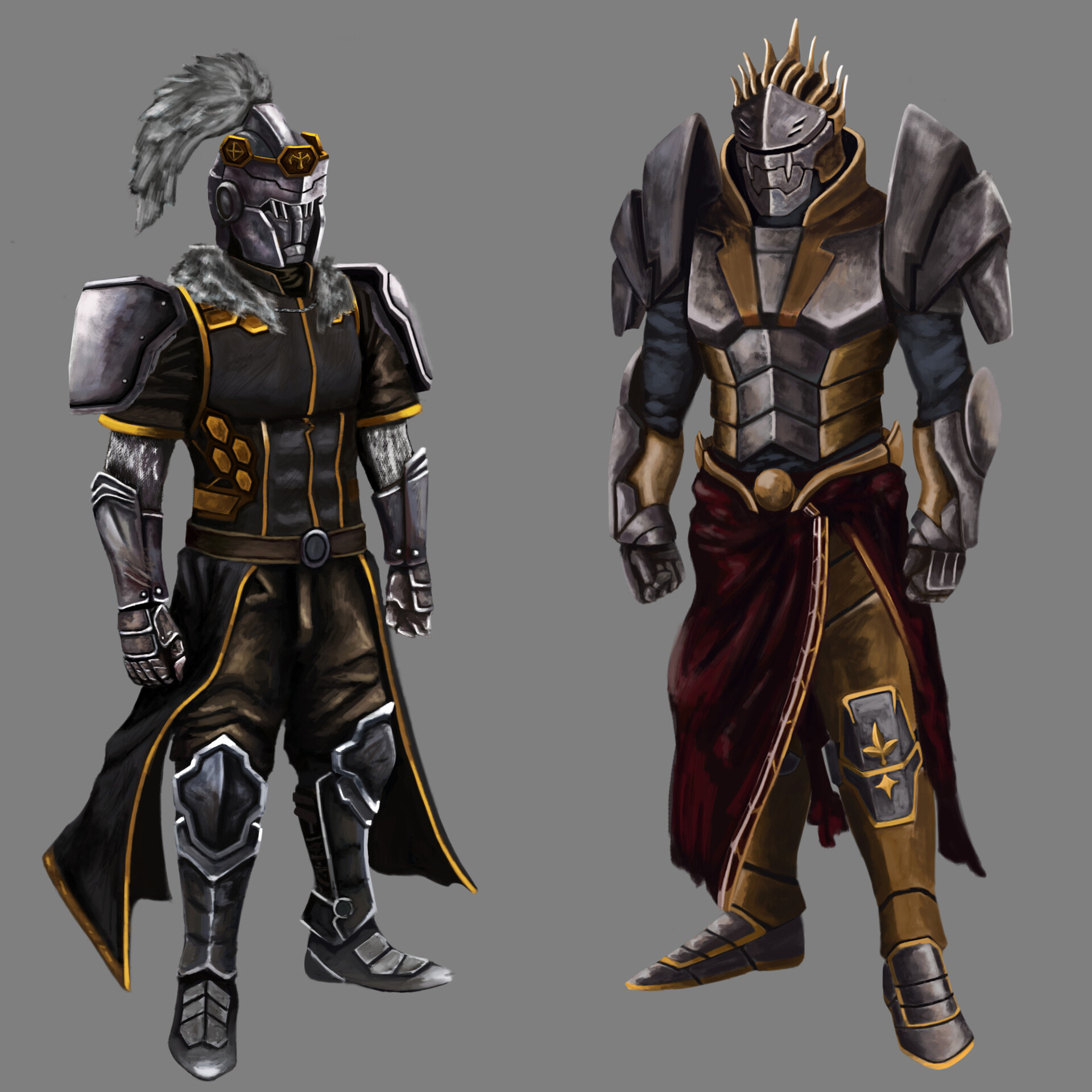 ArtStation - "THE BRAVE COWARD" ORIGINAL WORK , piece.. dark fantasy armor