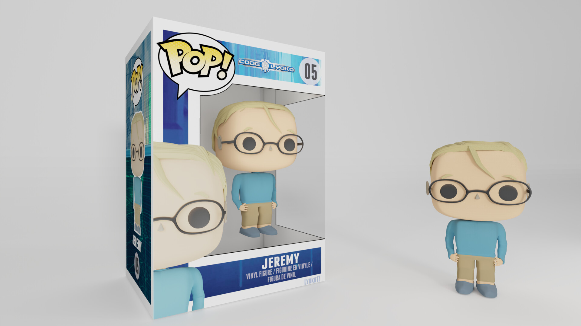 ArtStation - Jeremy (Code Lyoko) - Funko Pop