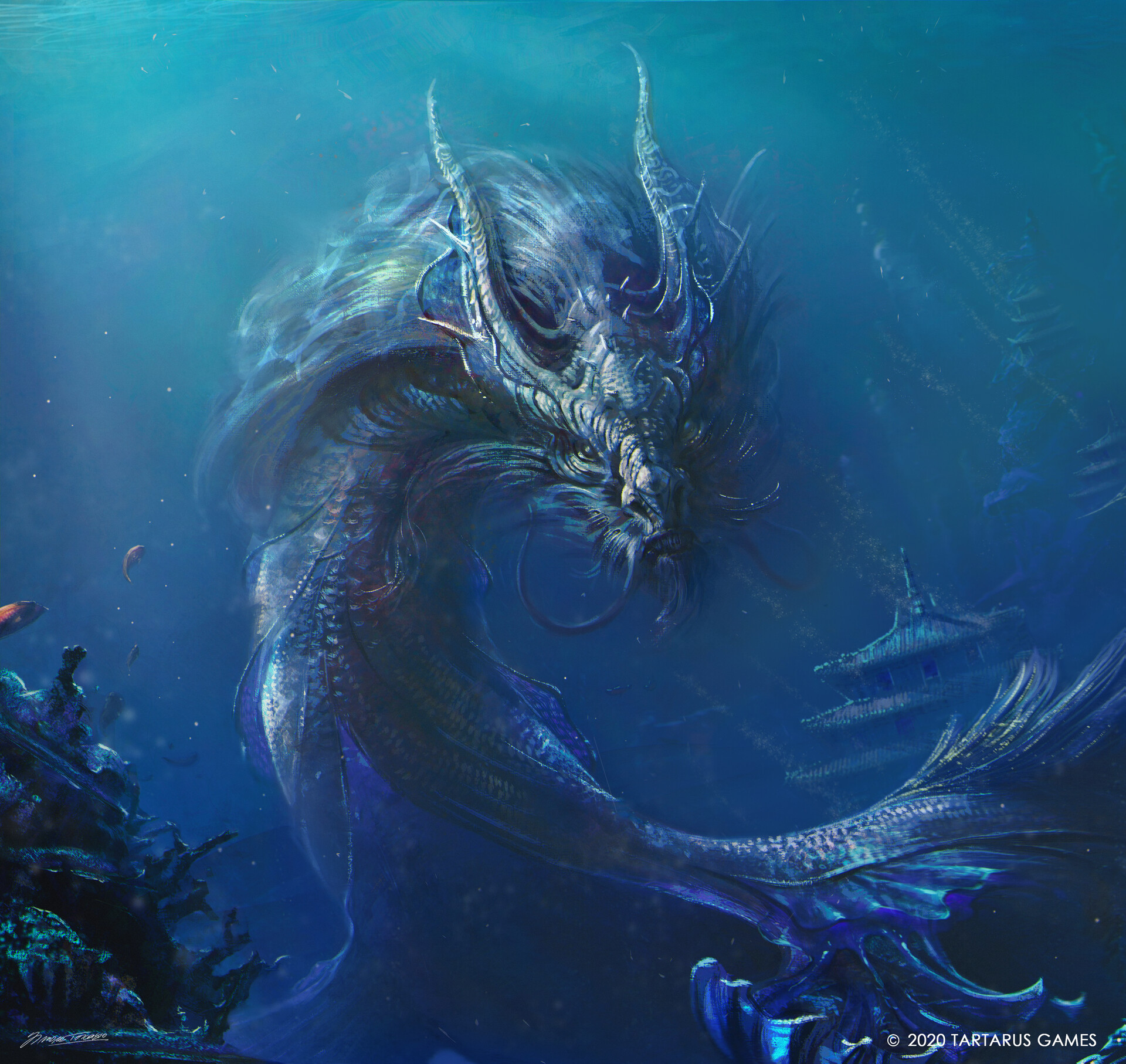 ArtStation - Sea Dragon