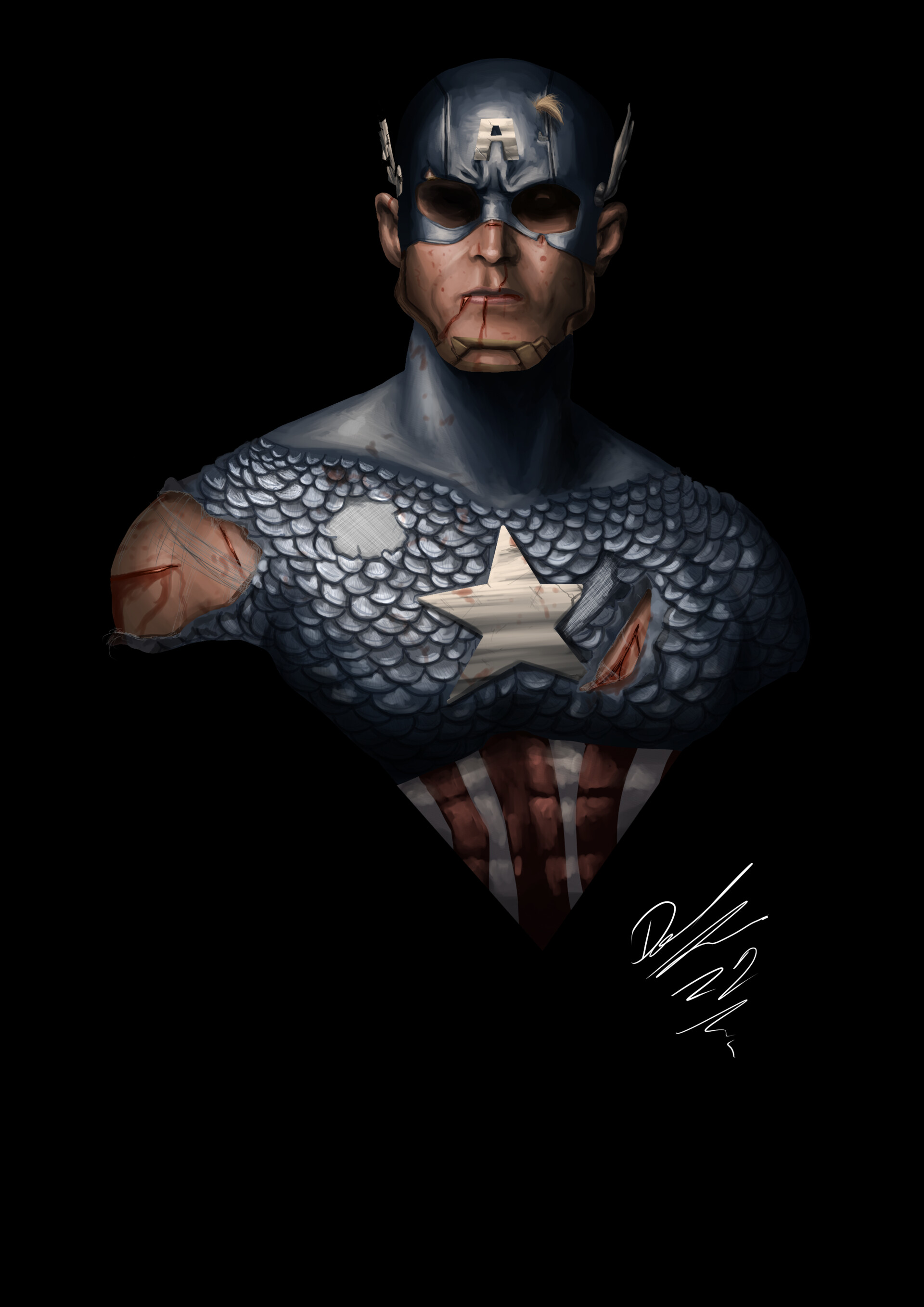 ArtStation - Captain America