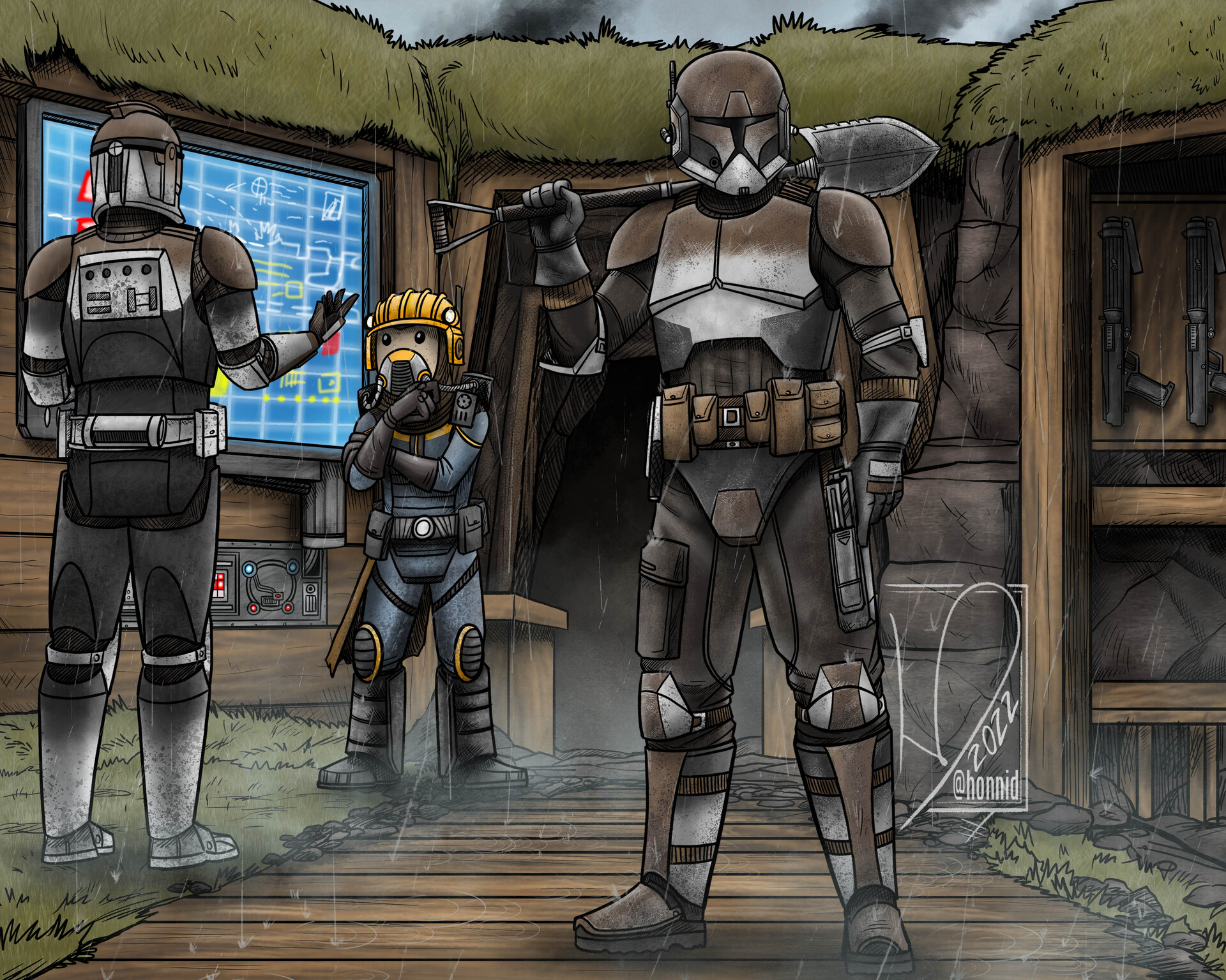 ArtStation - Trench Trooper - 36th Battalion