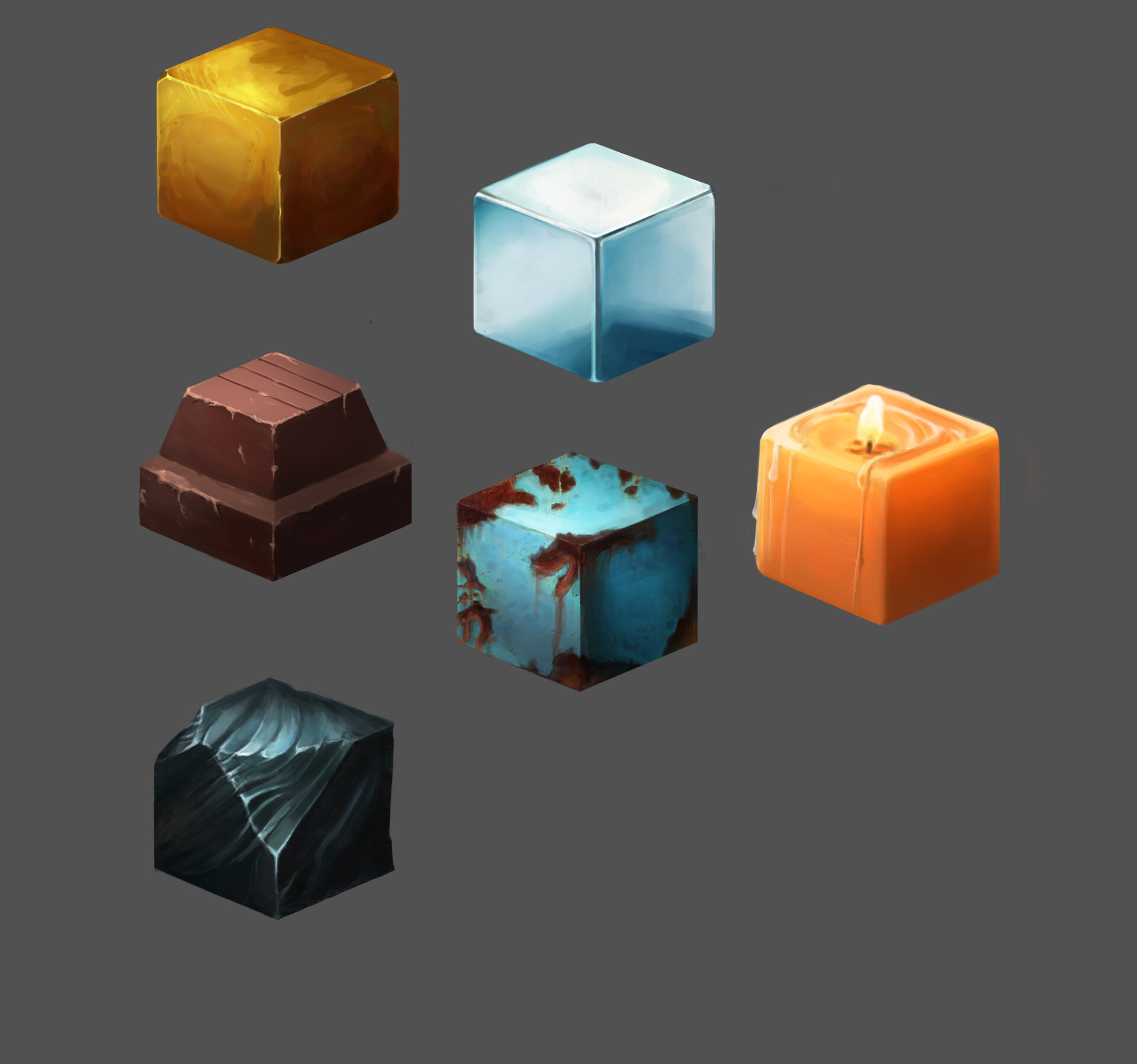 ArtStation - Material Study