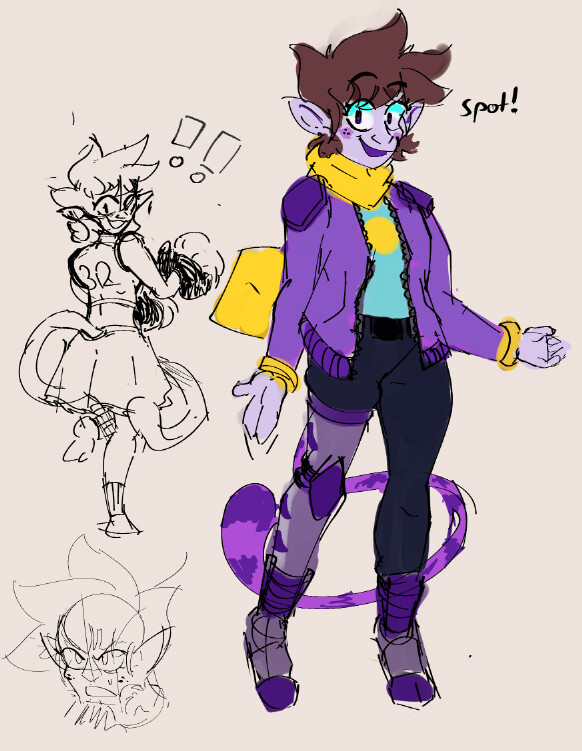 ArtStation - Spot Character Design