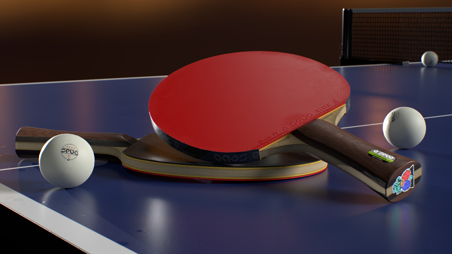 ArtStation - Table tennis assets