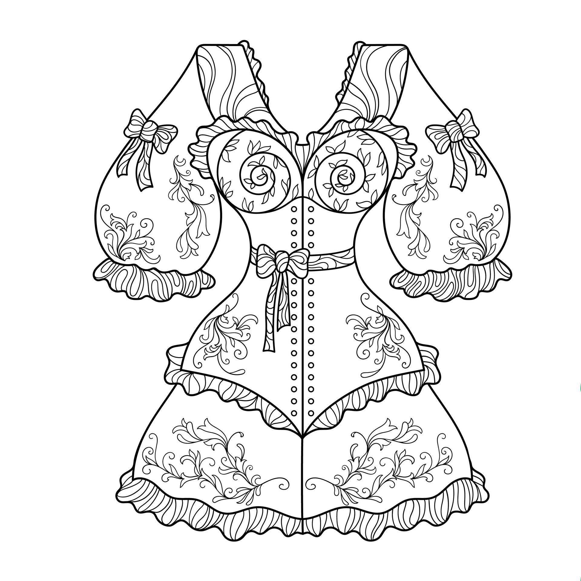 ily doll coloring pages