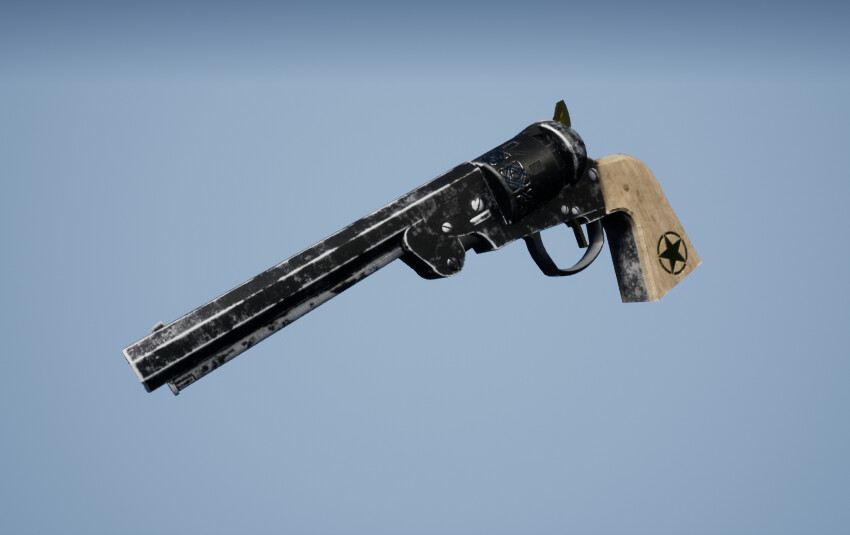 ArtStation - Colt 1851 Navy Revolver