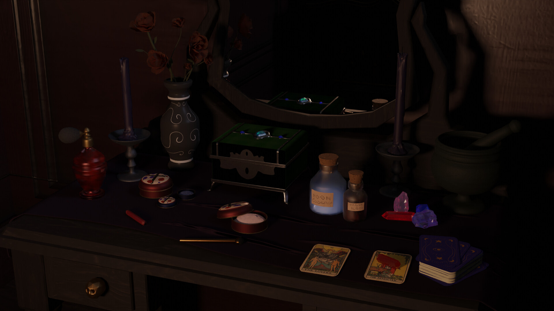 ArtStation - 3D Victorian Witch Vanity