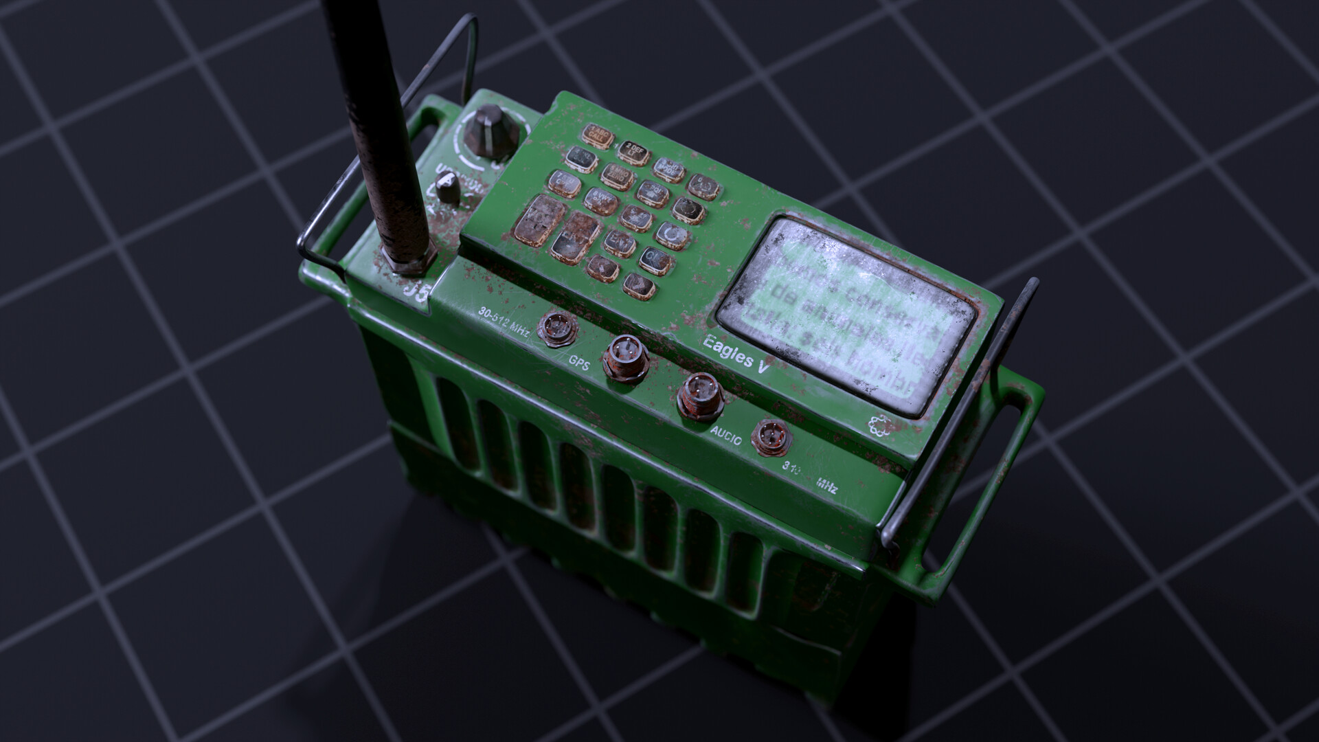 ArtStation - Military Radio for the Parcerito