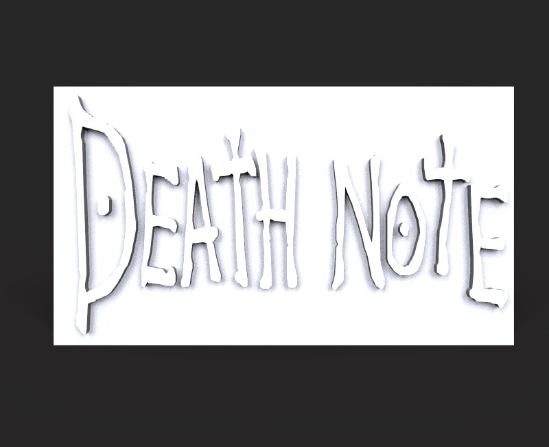 Logotipo De M Death Note