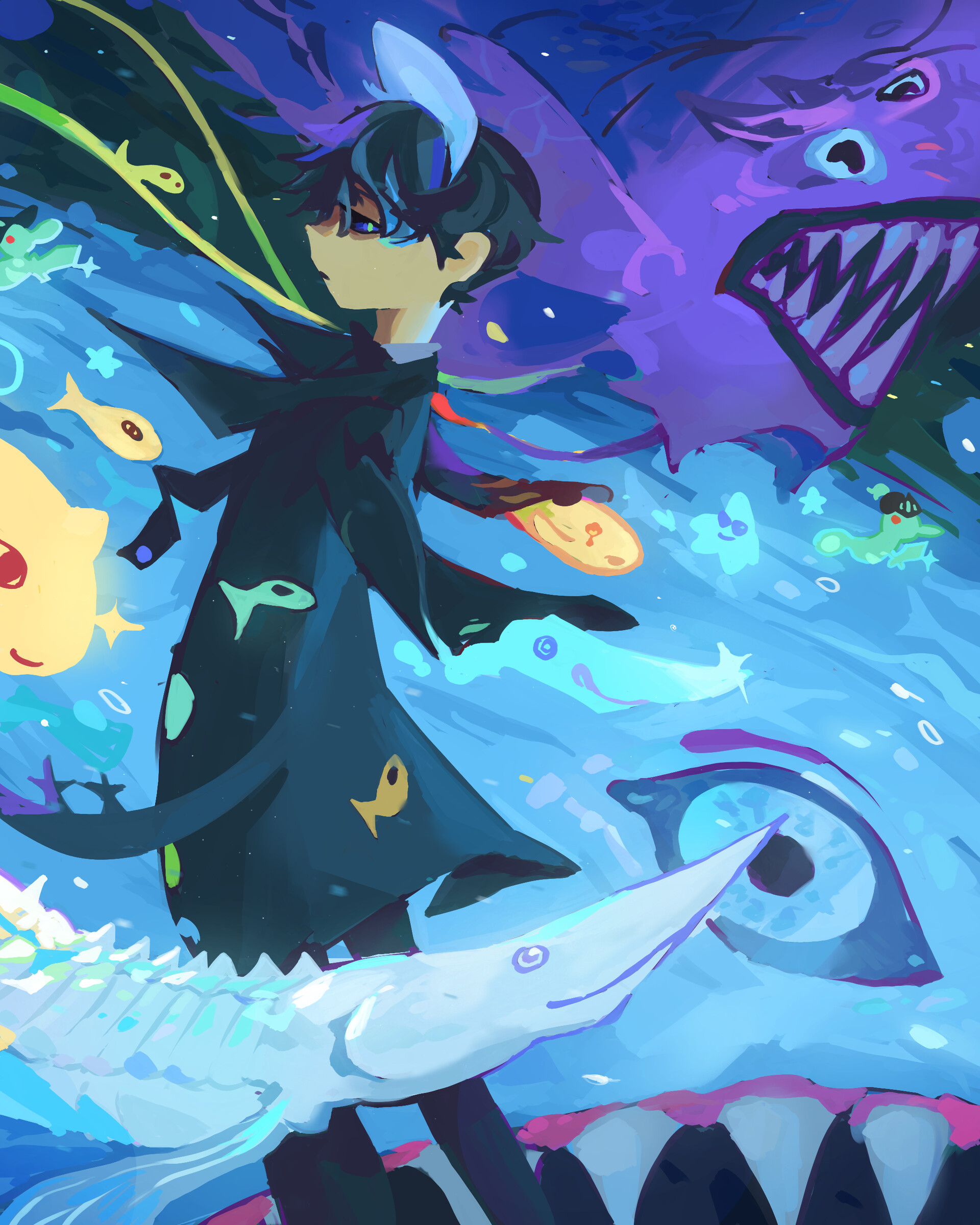 ArtStation - Fish Summoner!