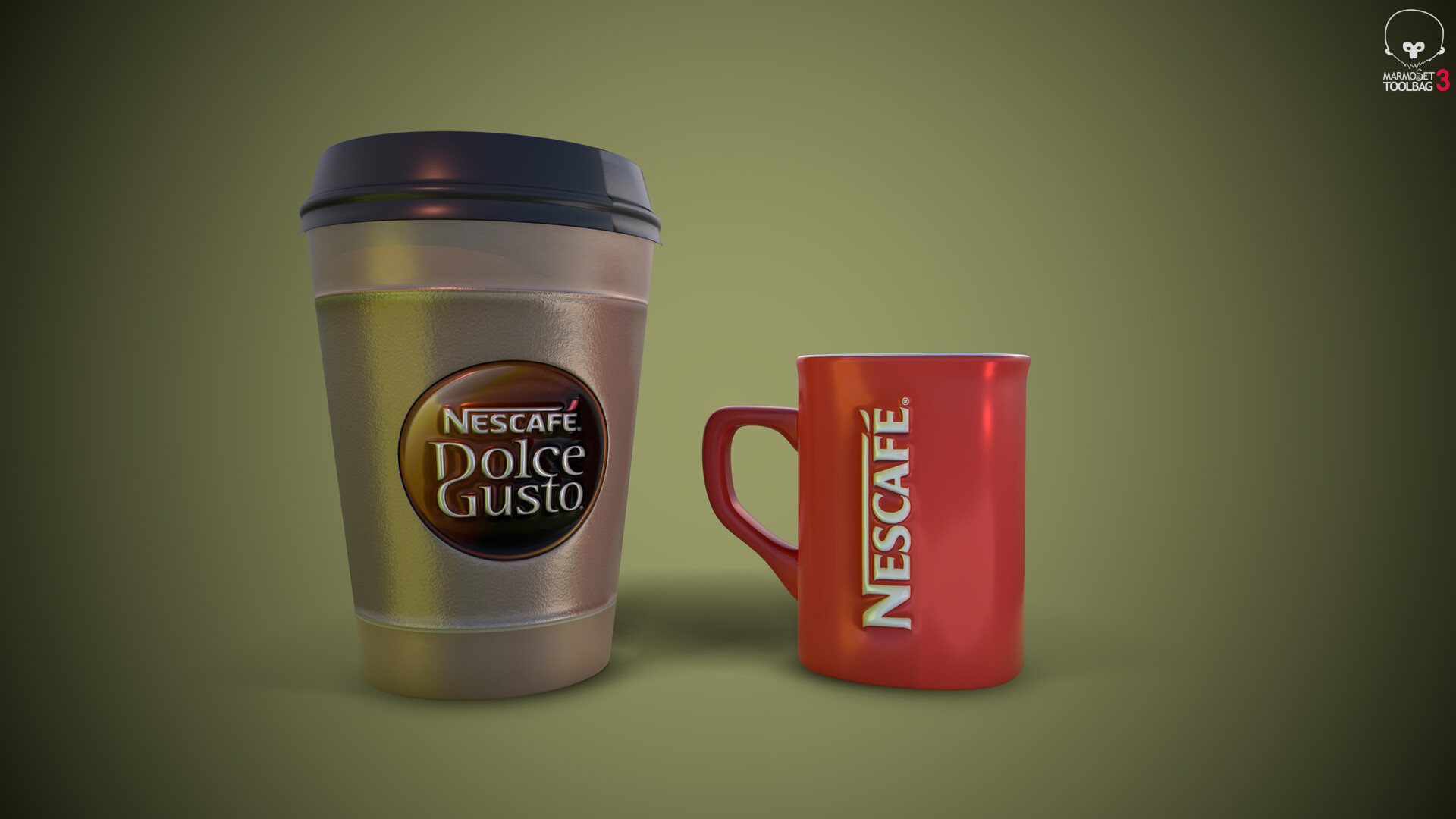 Aman kumar - Nescafe & mug modeling