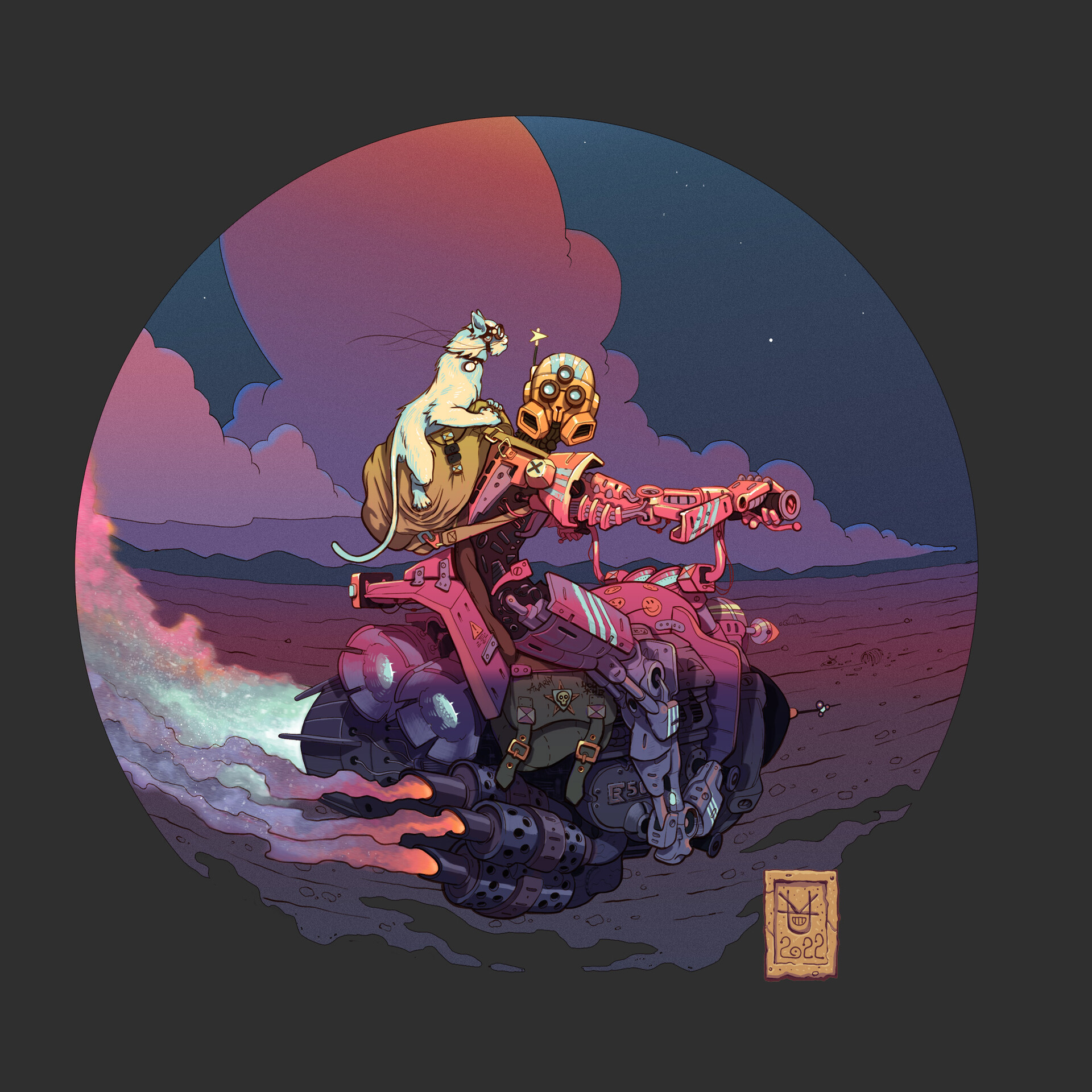 ArtStation - Easy rider.