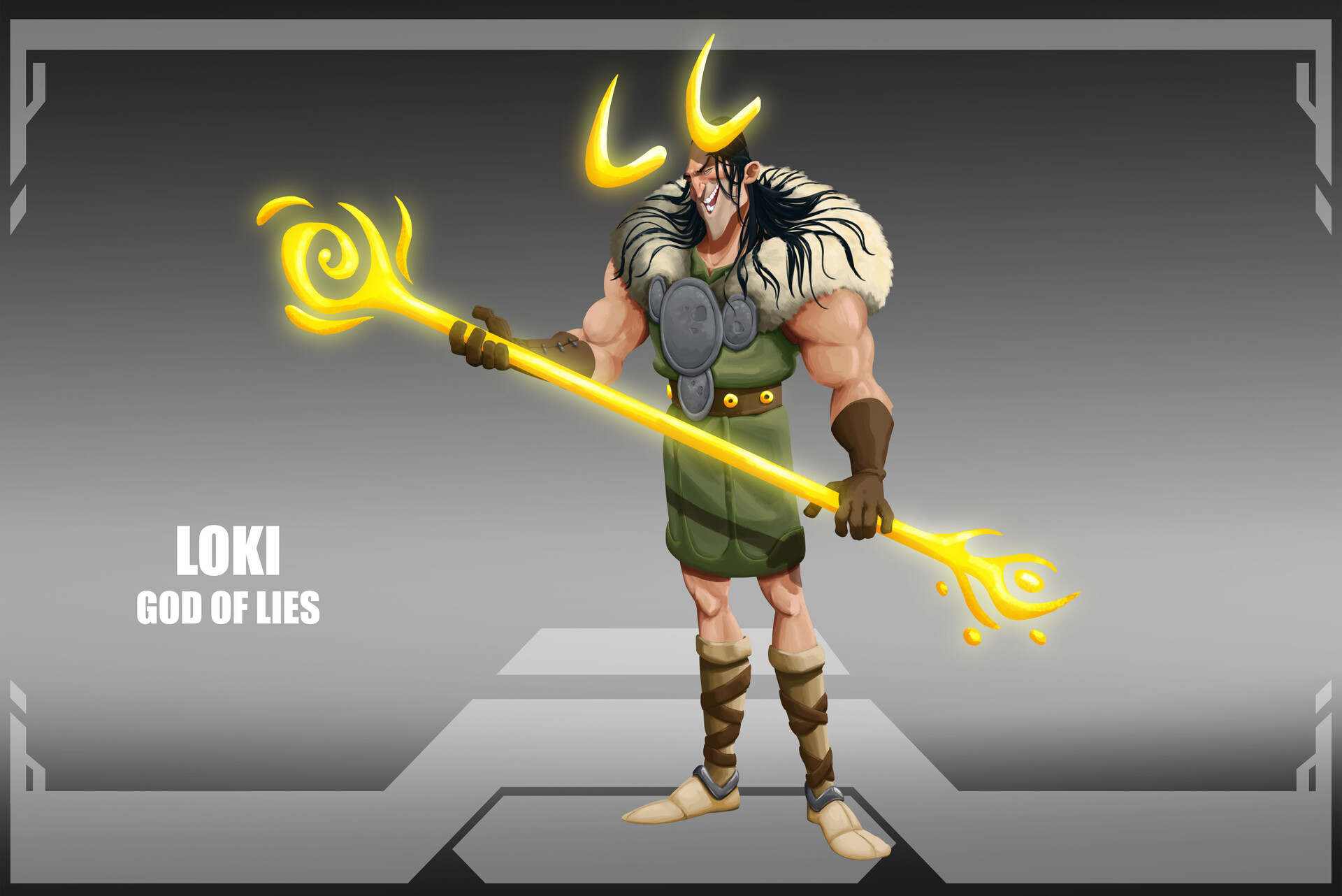 ArtStation - LOKI LAUFEYSON, GOD OF LIES
