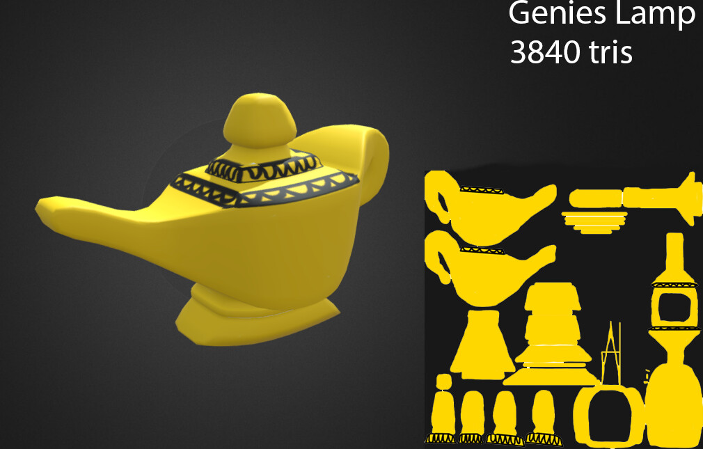 ArtStation - Genies Lamp