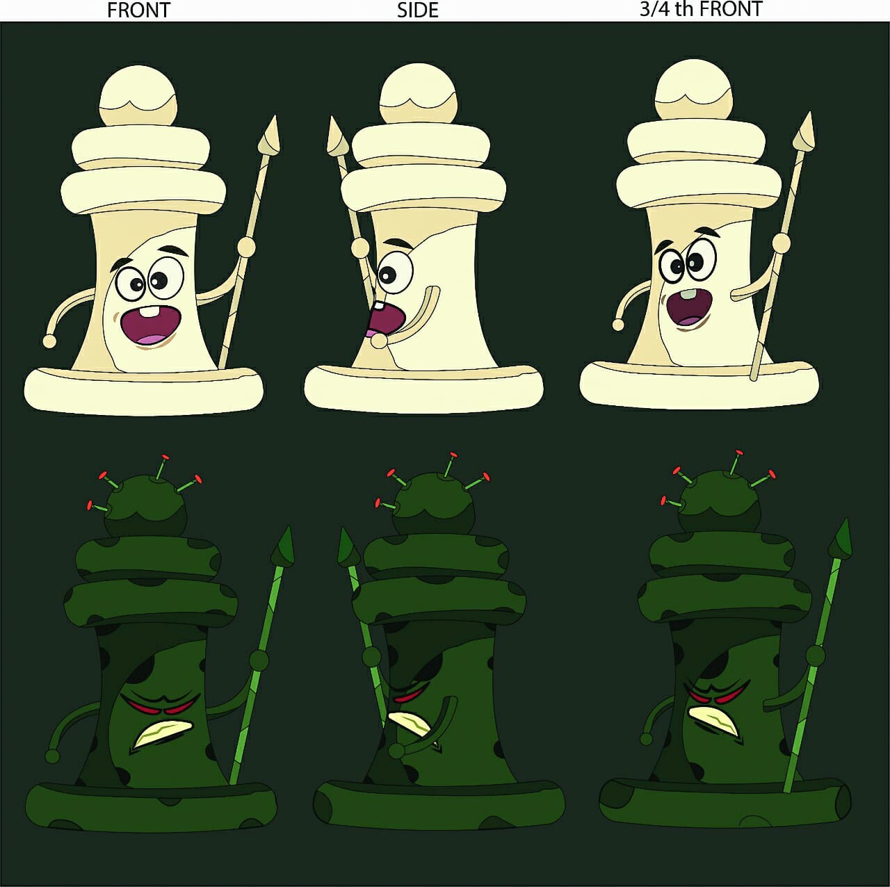 ArtStation - Character Designs | UNIC (Animated Short Film)