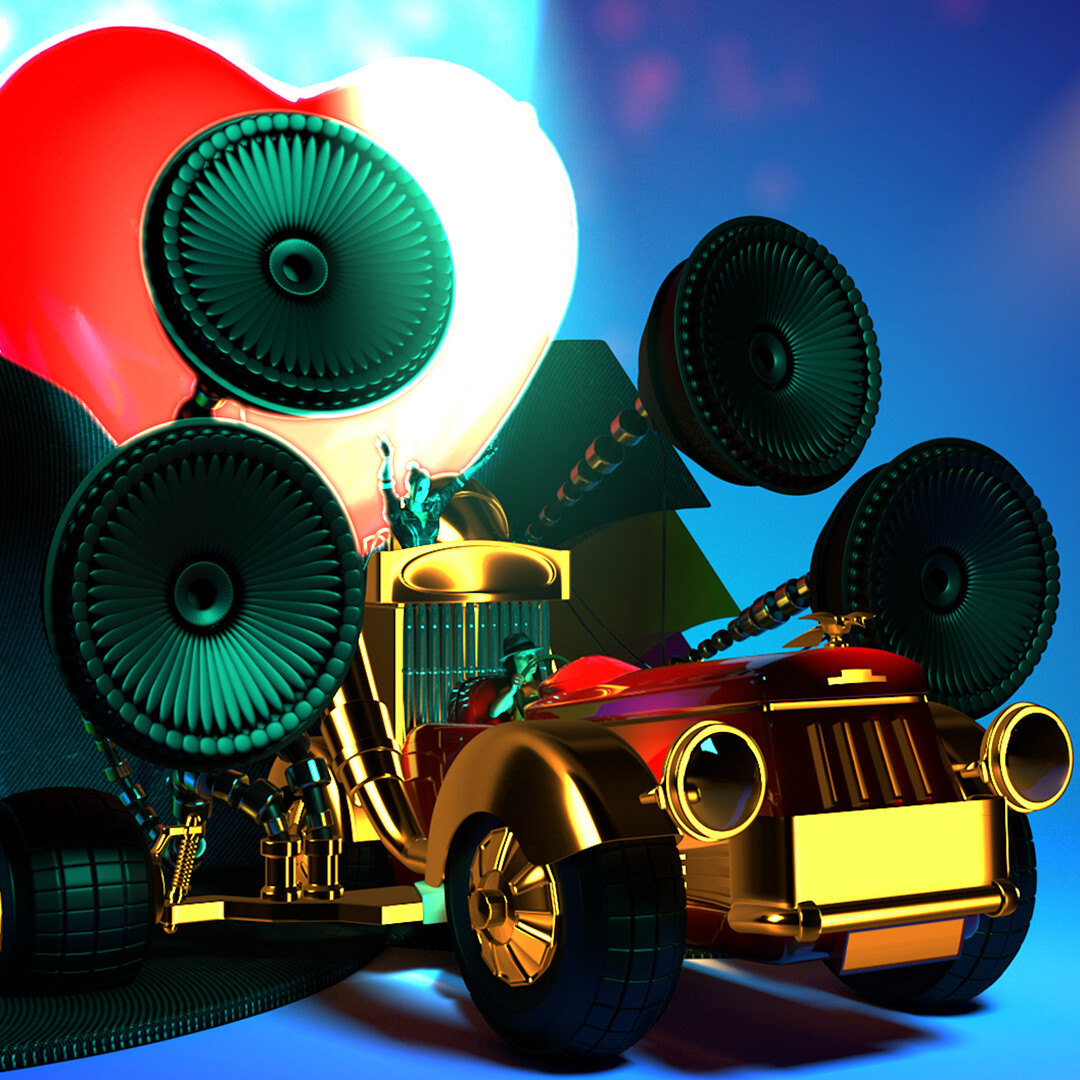 ArtStation - Epic Mobile DJ Booth