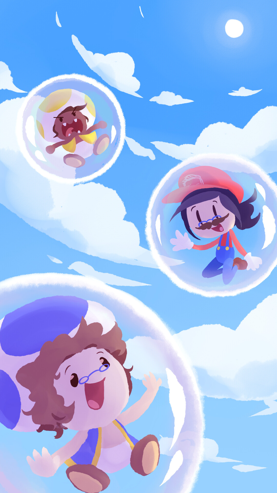 ArtStation - Super Mario with Friends