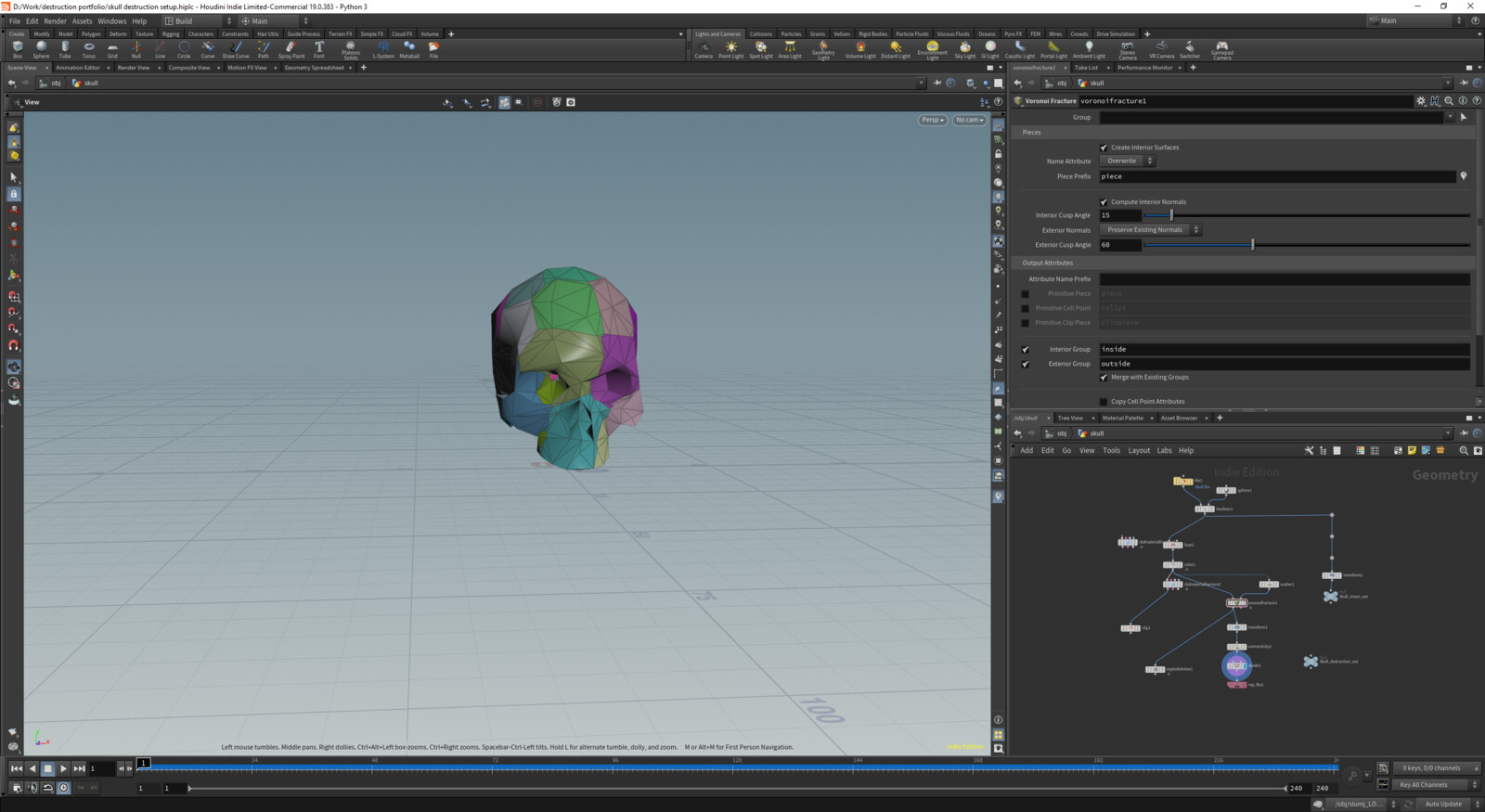 Nathan Collins - Houdini and Unreal Destruction