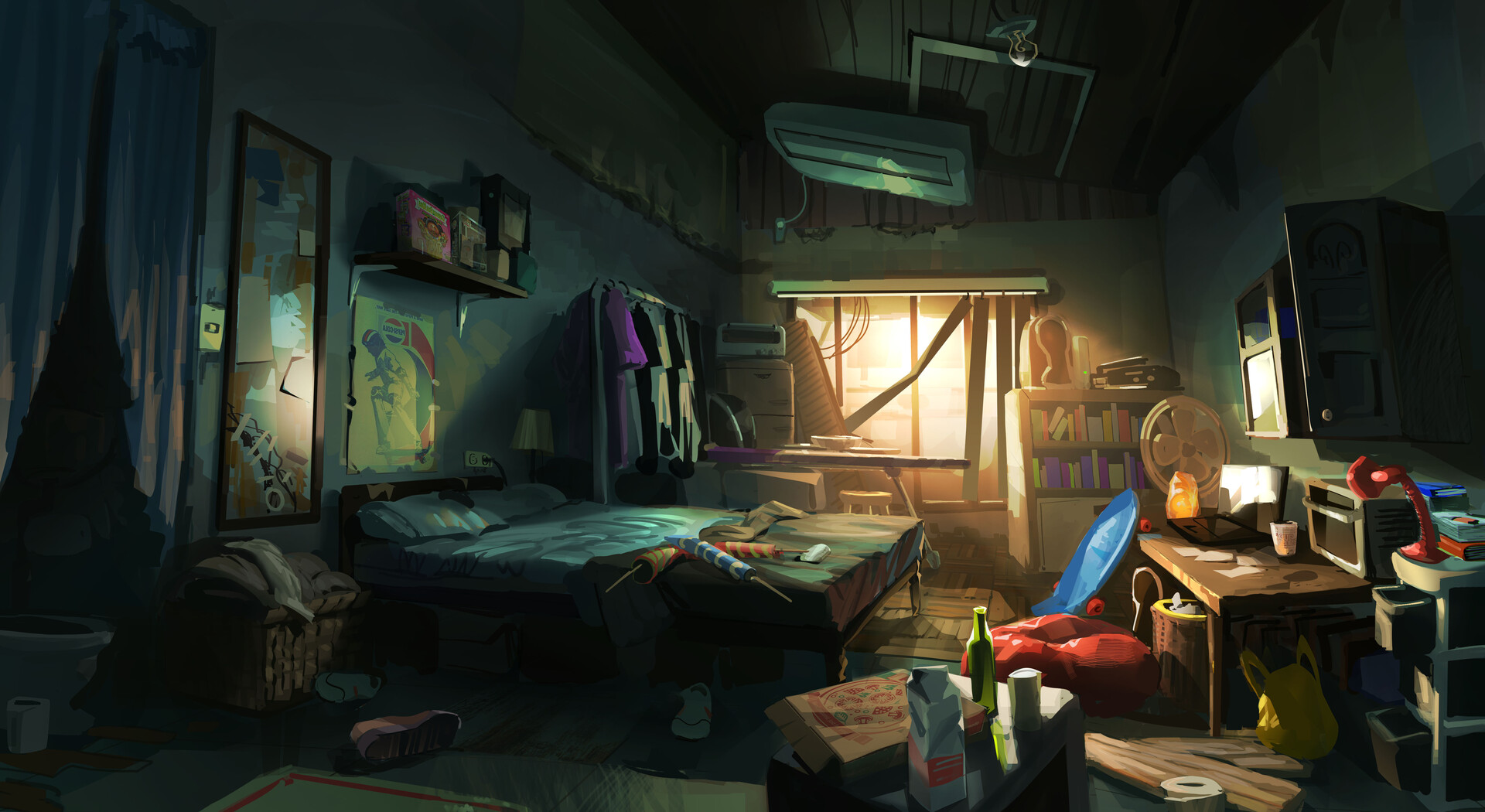 ArtStation - Messy Room