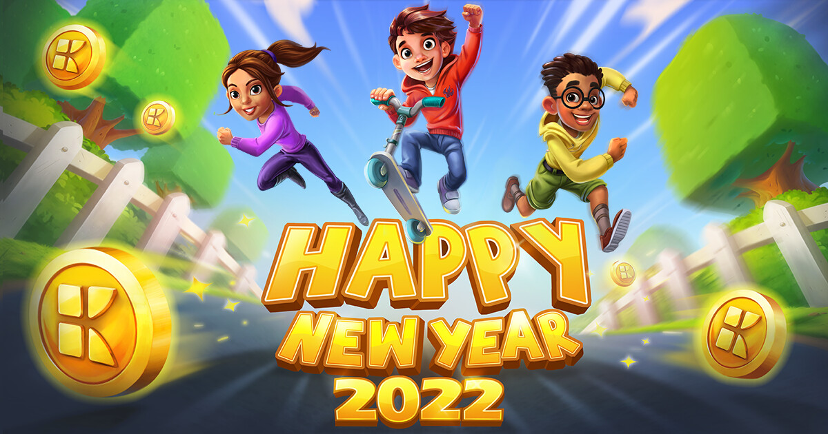 ArtStation - Game art New Year Banner