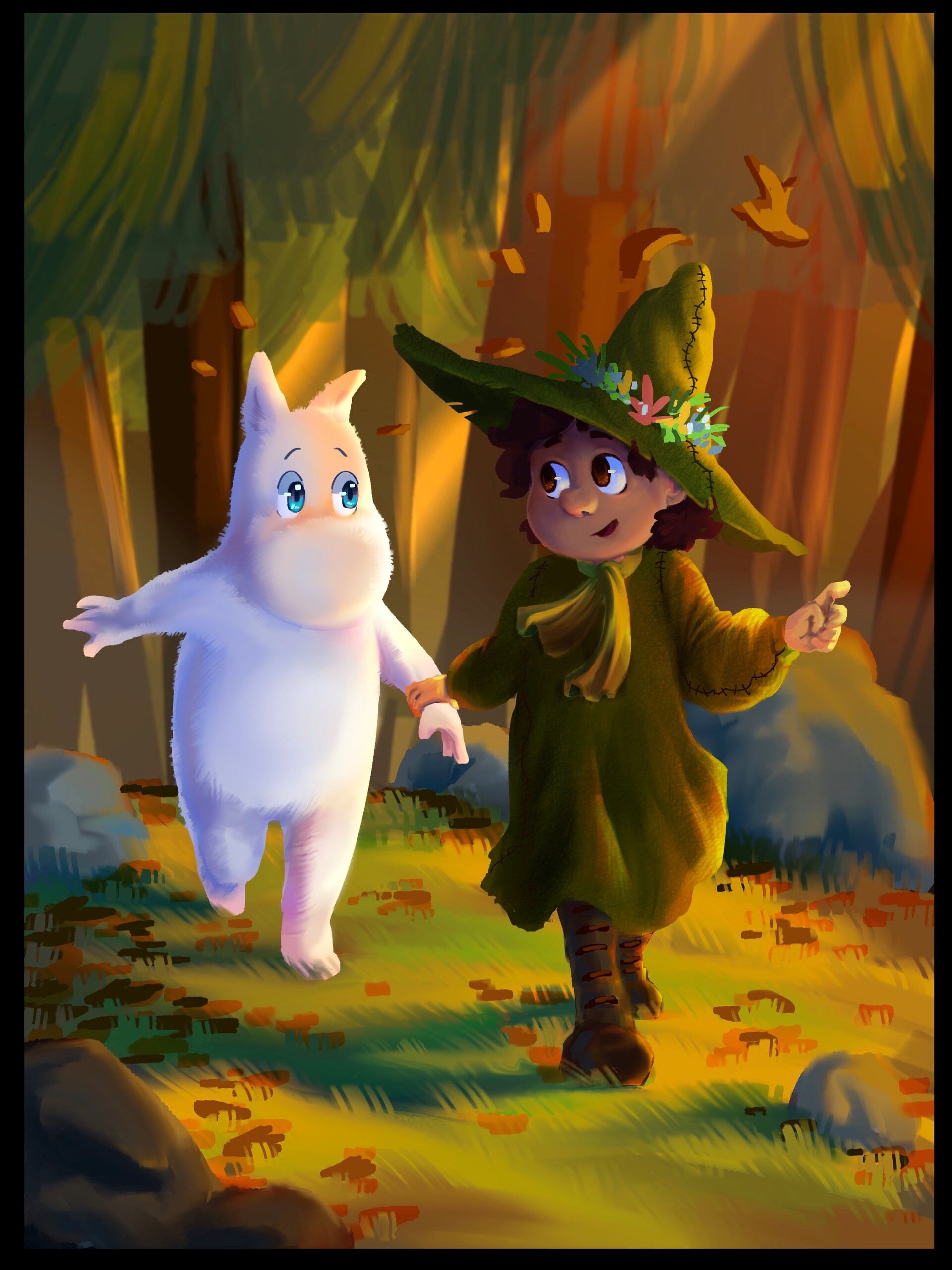 ArtStation - Moomin Fanart Again